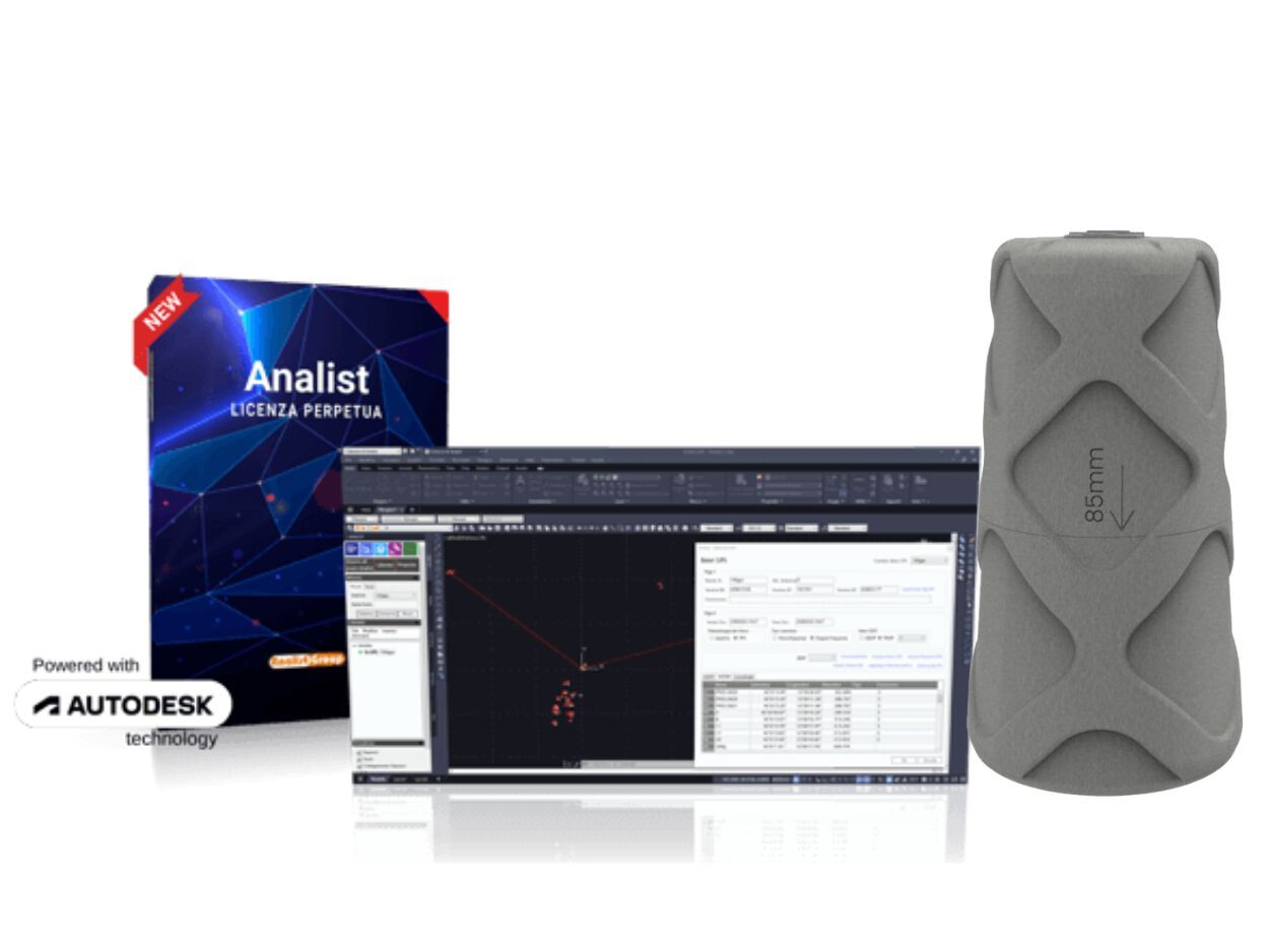 Software per il rilievo GPS ROVER GNSS PROTRACK - Analist Group ...