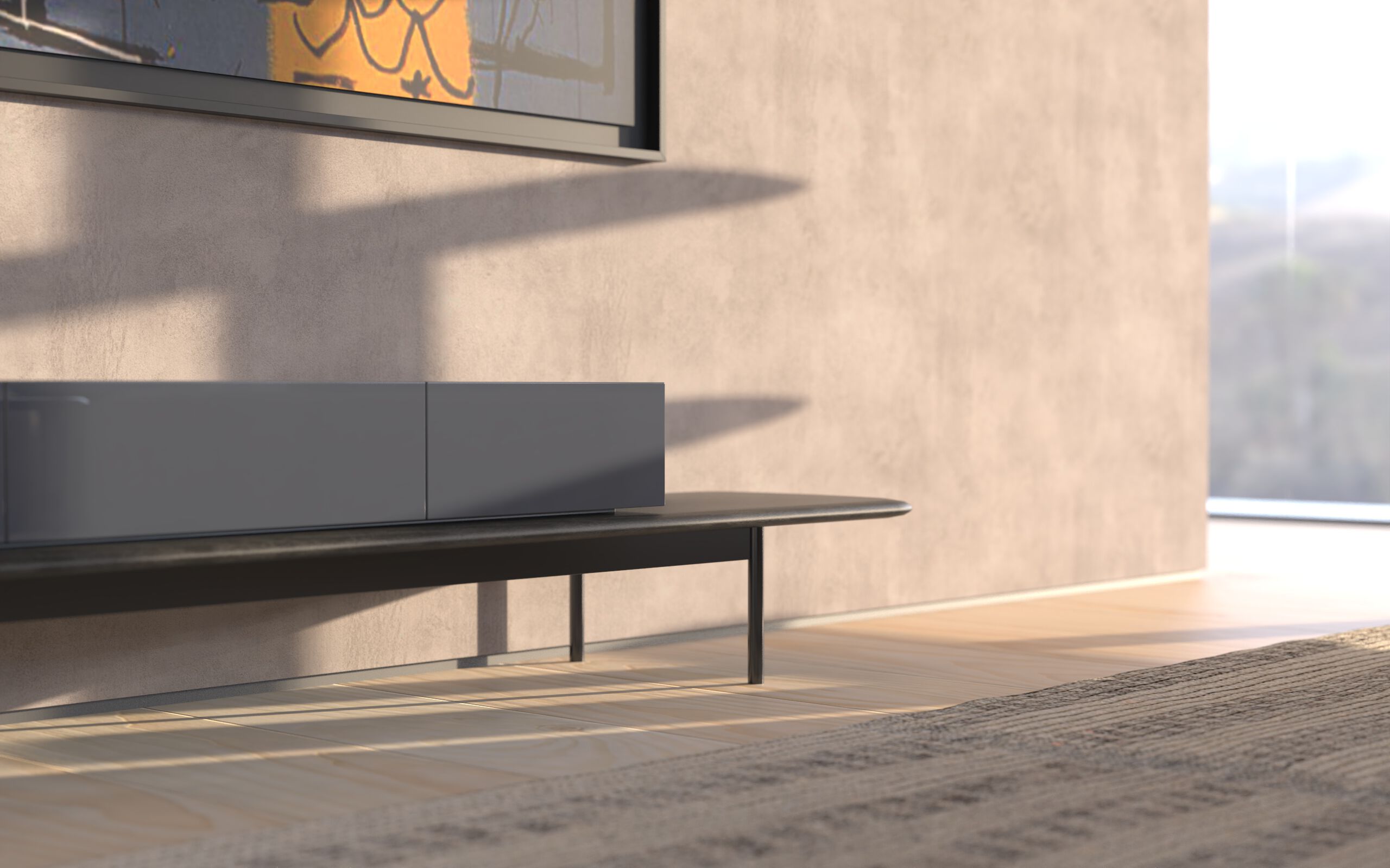 OVERLAP TV cabinet By Anema Design