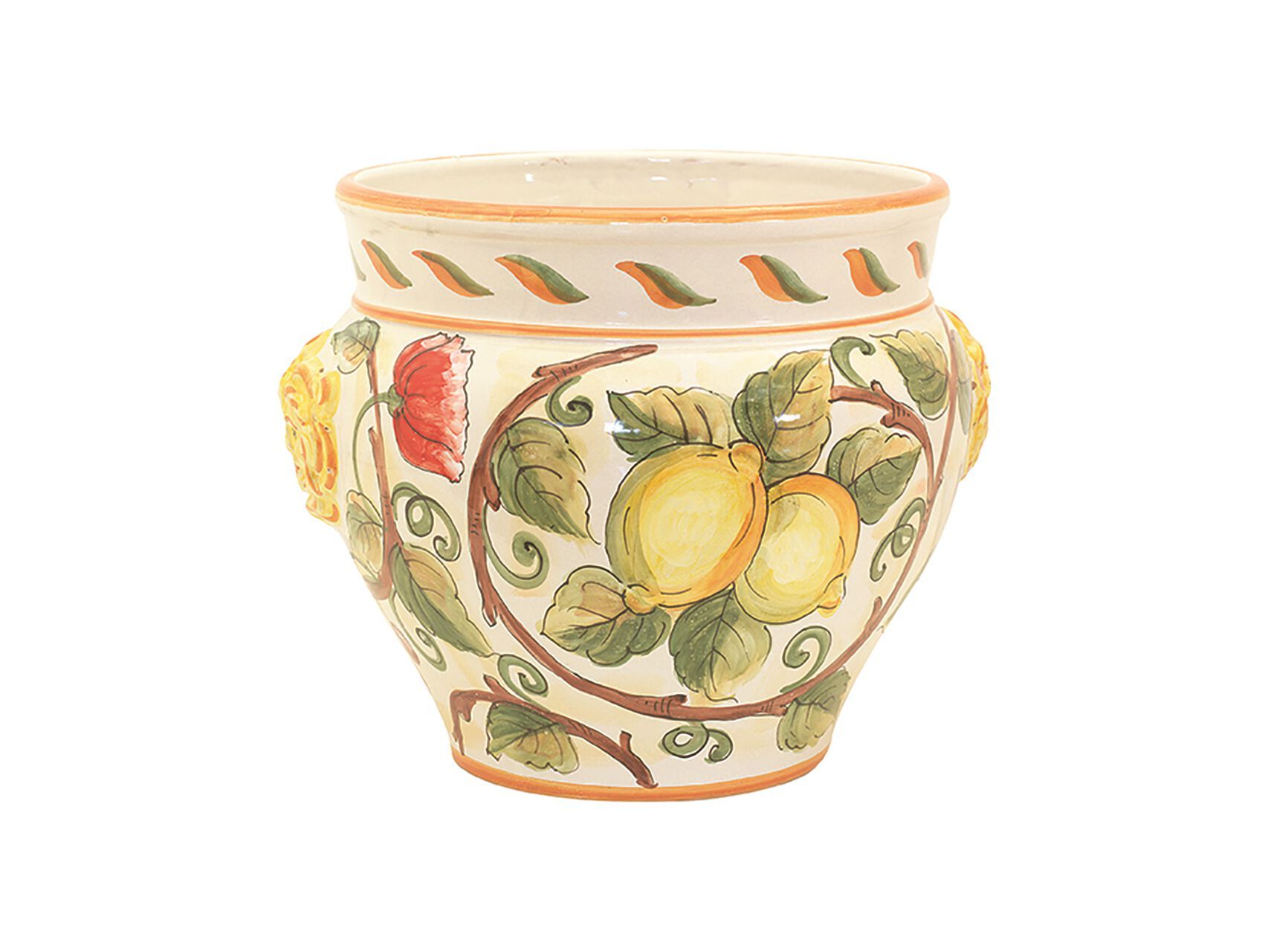 ESTATE Plant pot By Antica Deruta