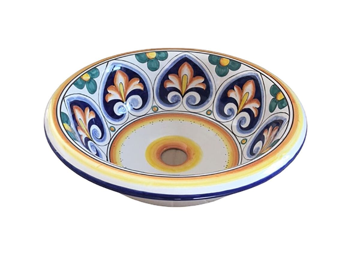 CLASSICO 06 GEOMETRICO Lavabo By L'Antica Deruta