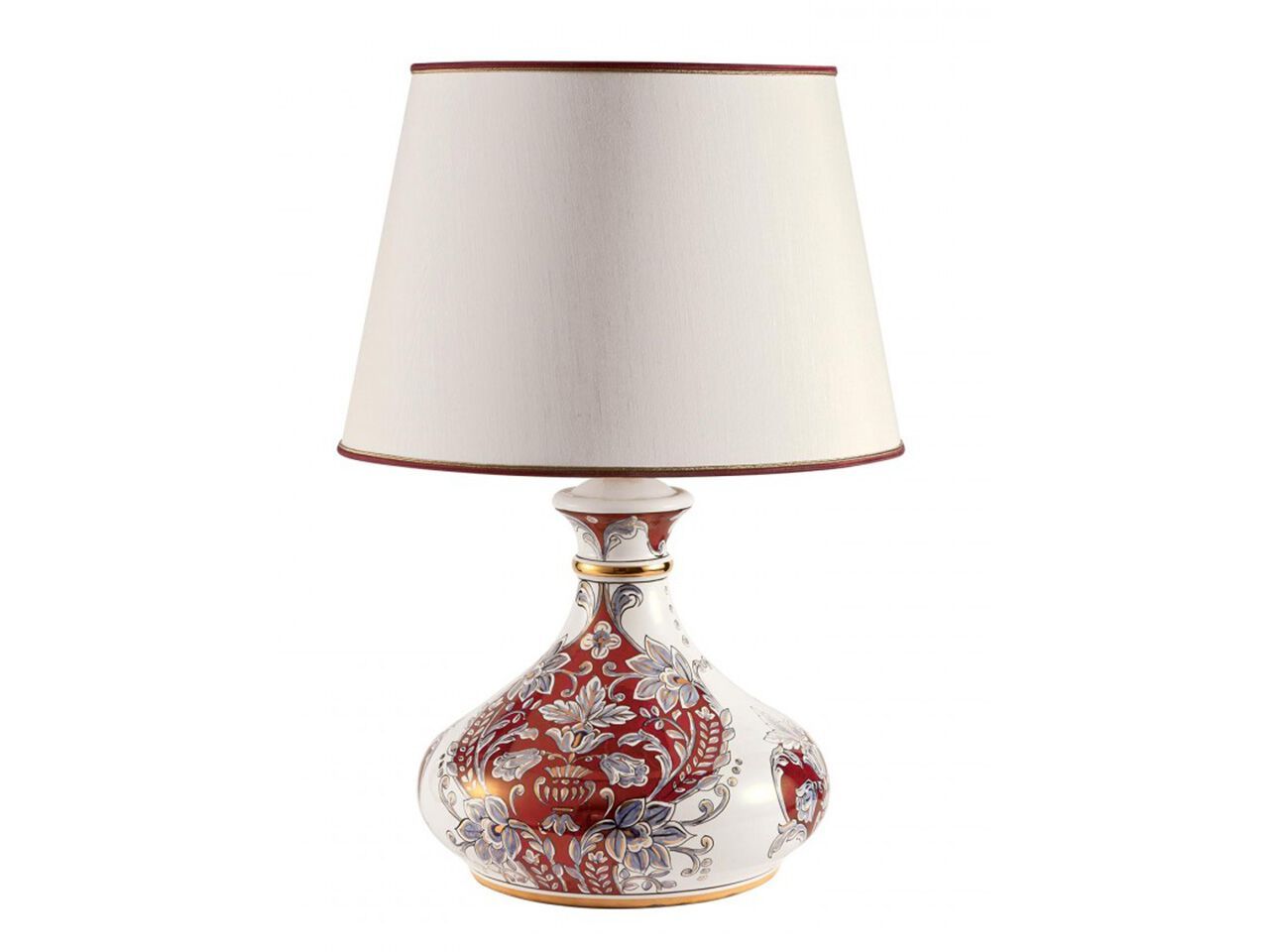 LUSTRO MERLETTO Table lamp By Antica Deruta