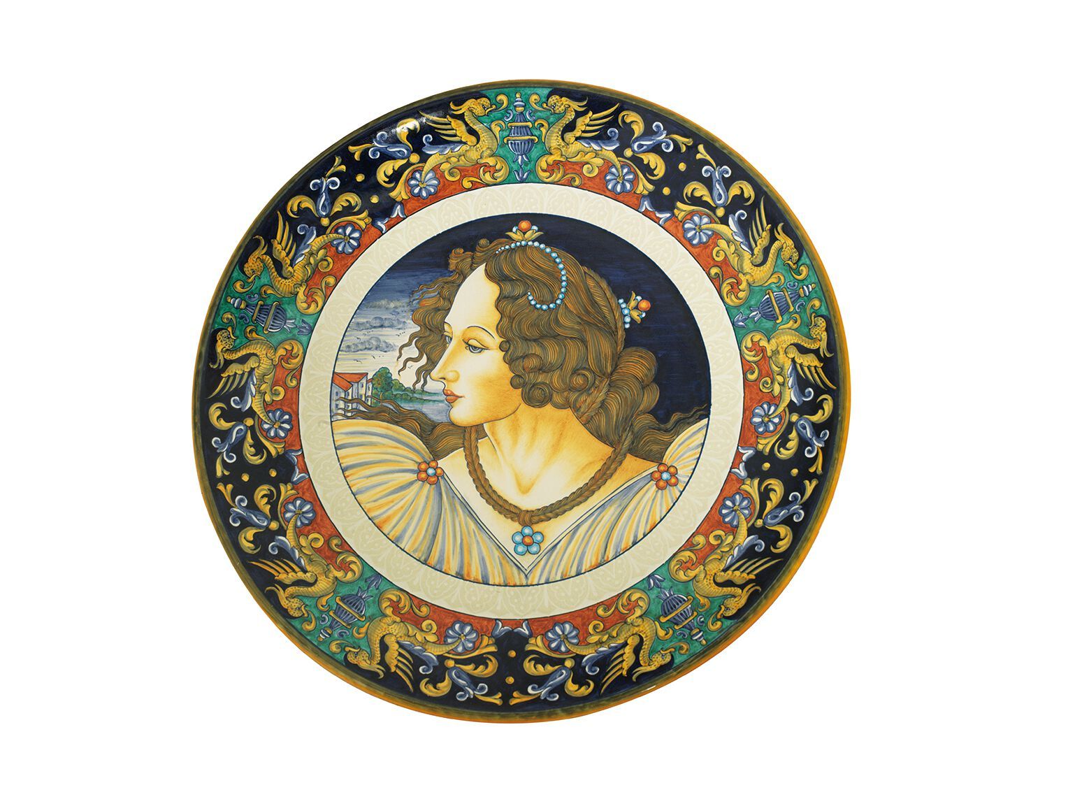 MUSEO Wall decor item By Antica Deruta