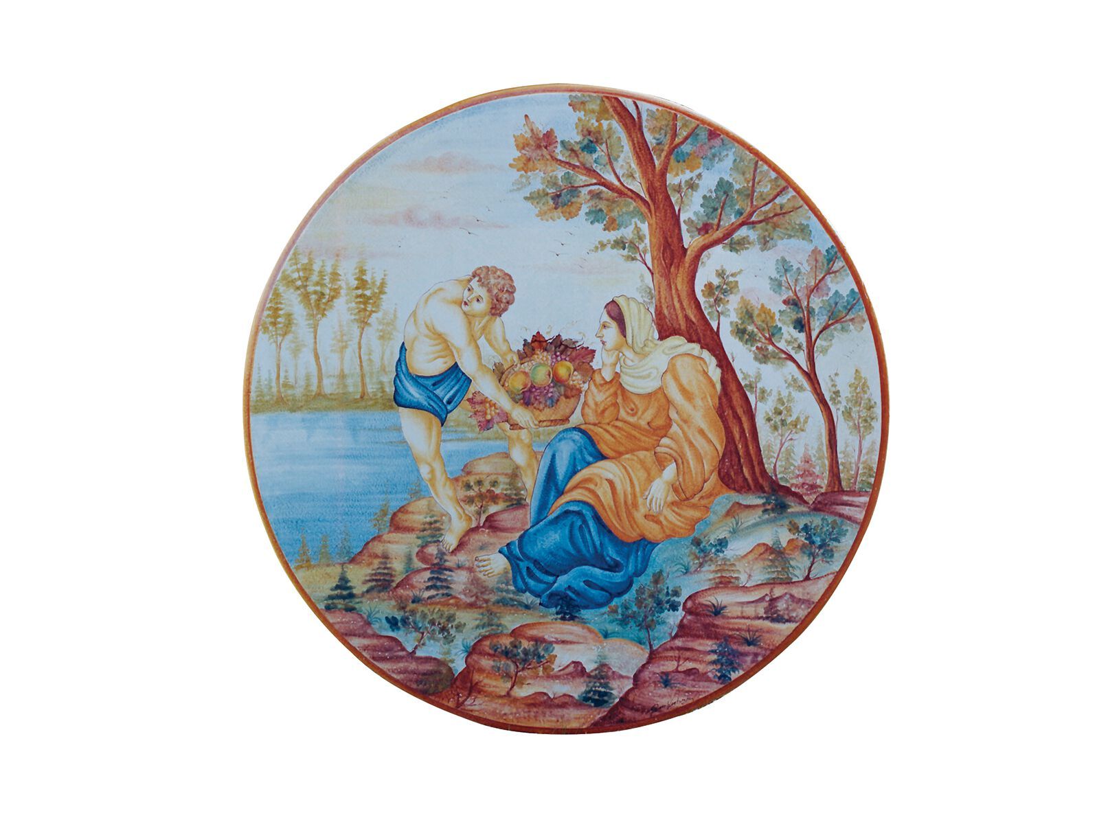 MUSEO Wall decor item By Antica Deruta
