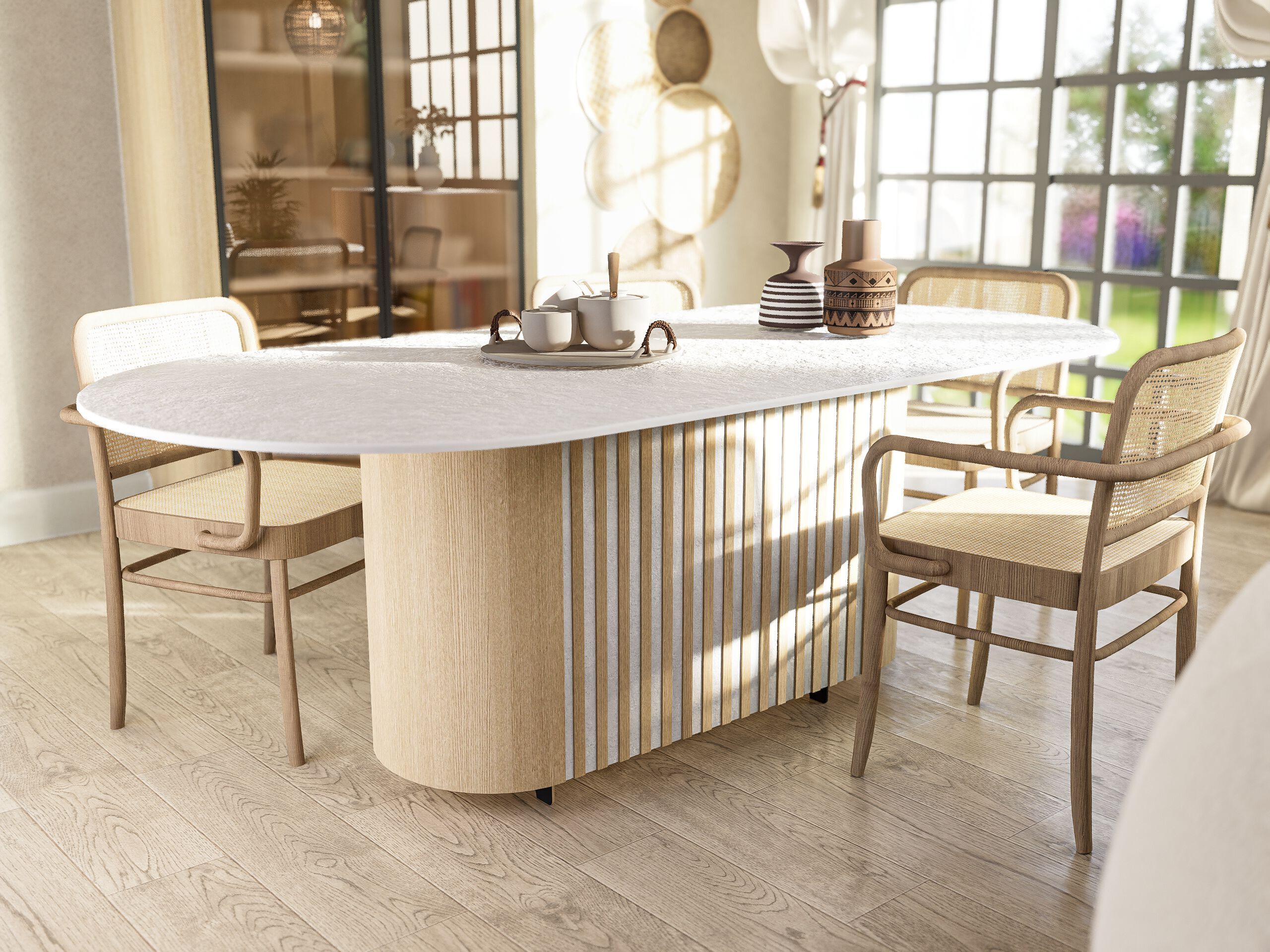 TURDINE Table By Antoine Perdrieau