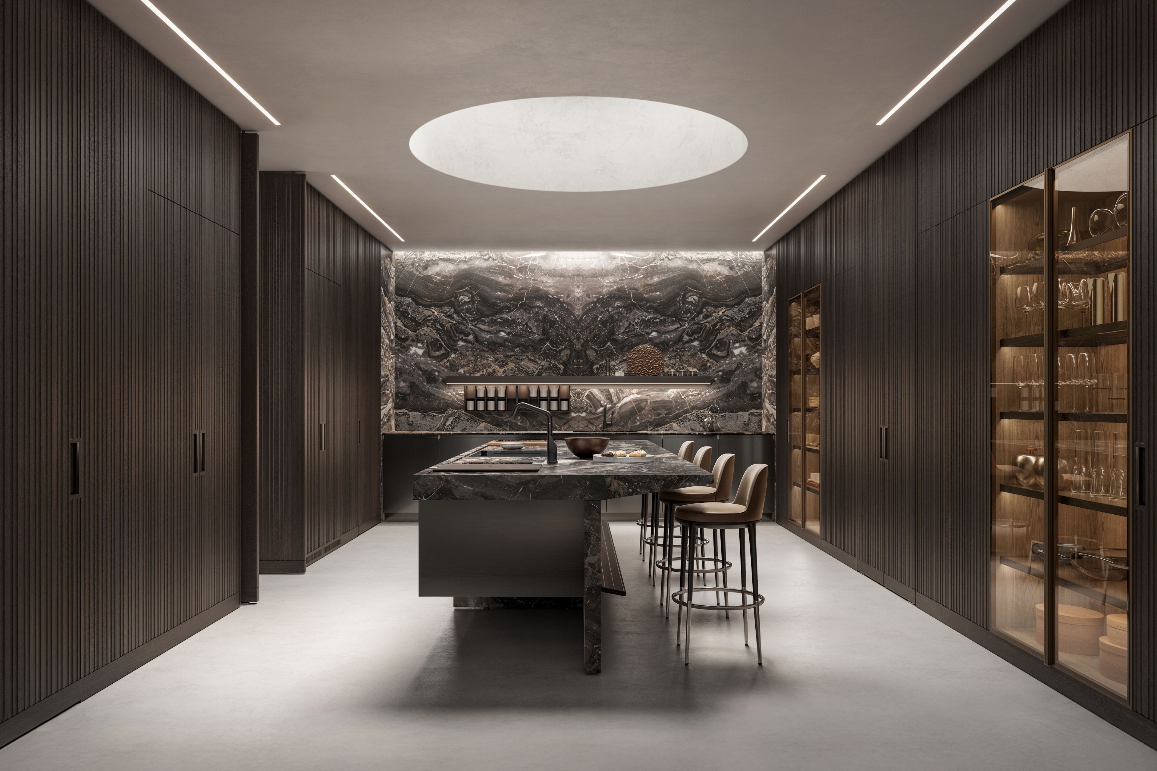 LIGNUM ET LAPIS Kitchen By Arclinea | design Antonio Citterio