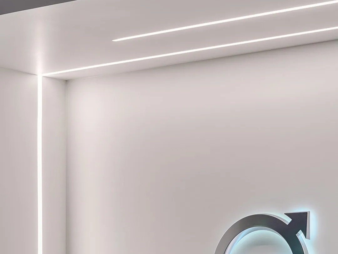 BRIGHT LINE Aluminium linear lighting profile for LED modules By ...