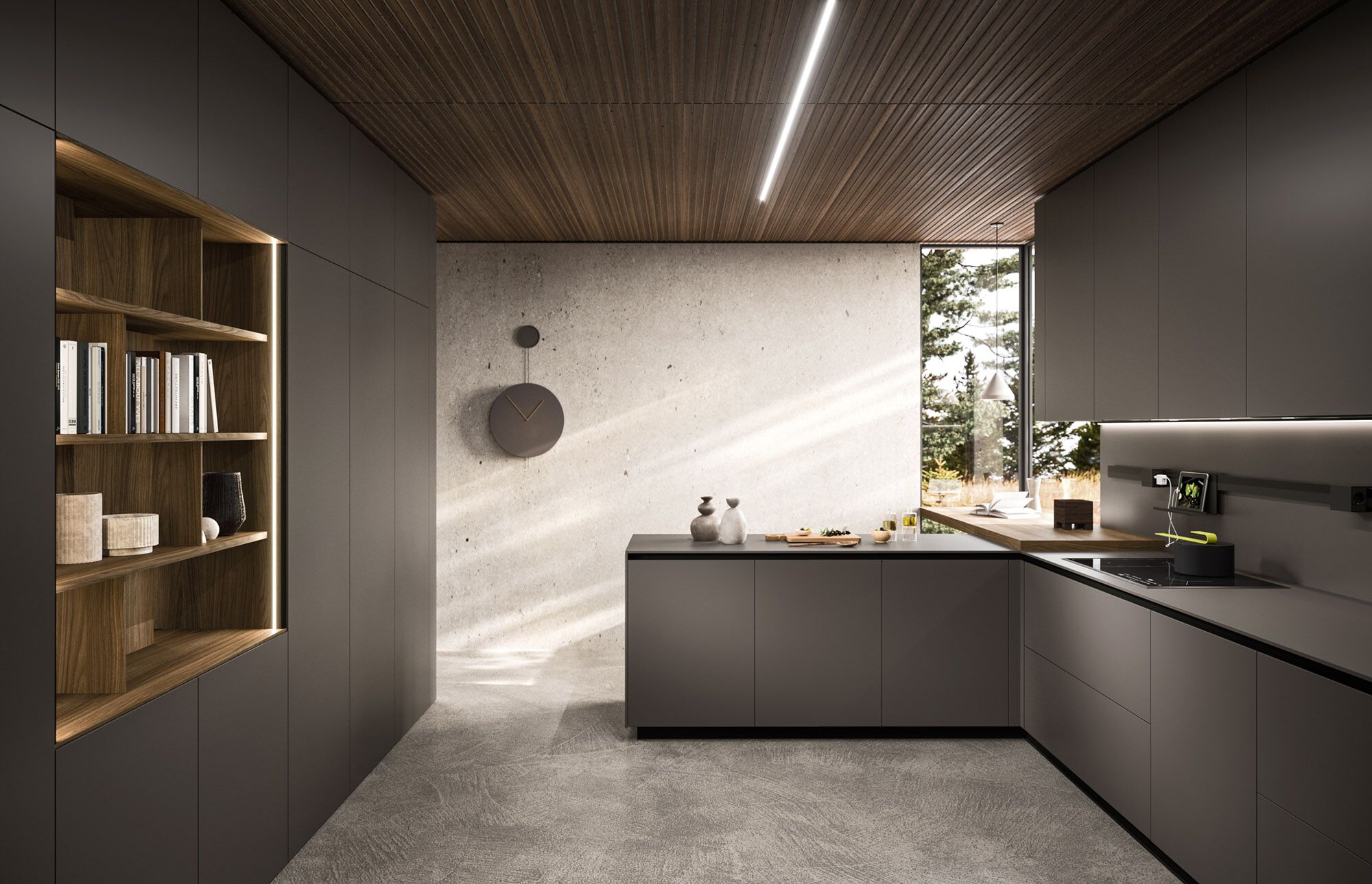 AK_PROJECT_01 Fitted kitchen with island By Arrital