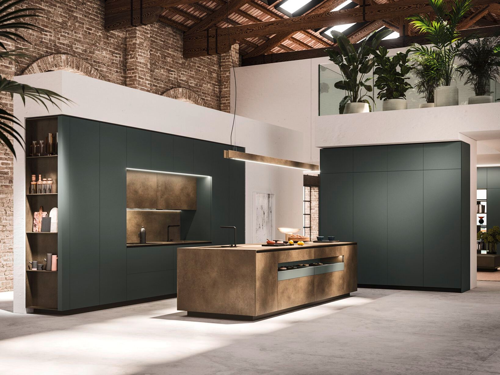 AK_PROJECT_05 Fitted kitchen with island By Arrital