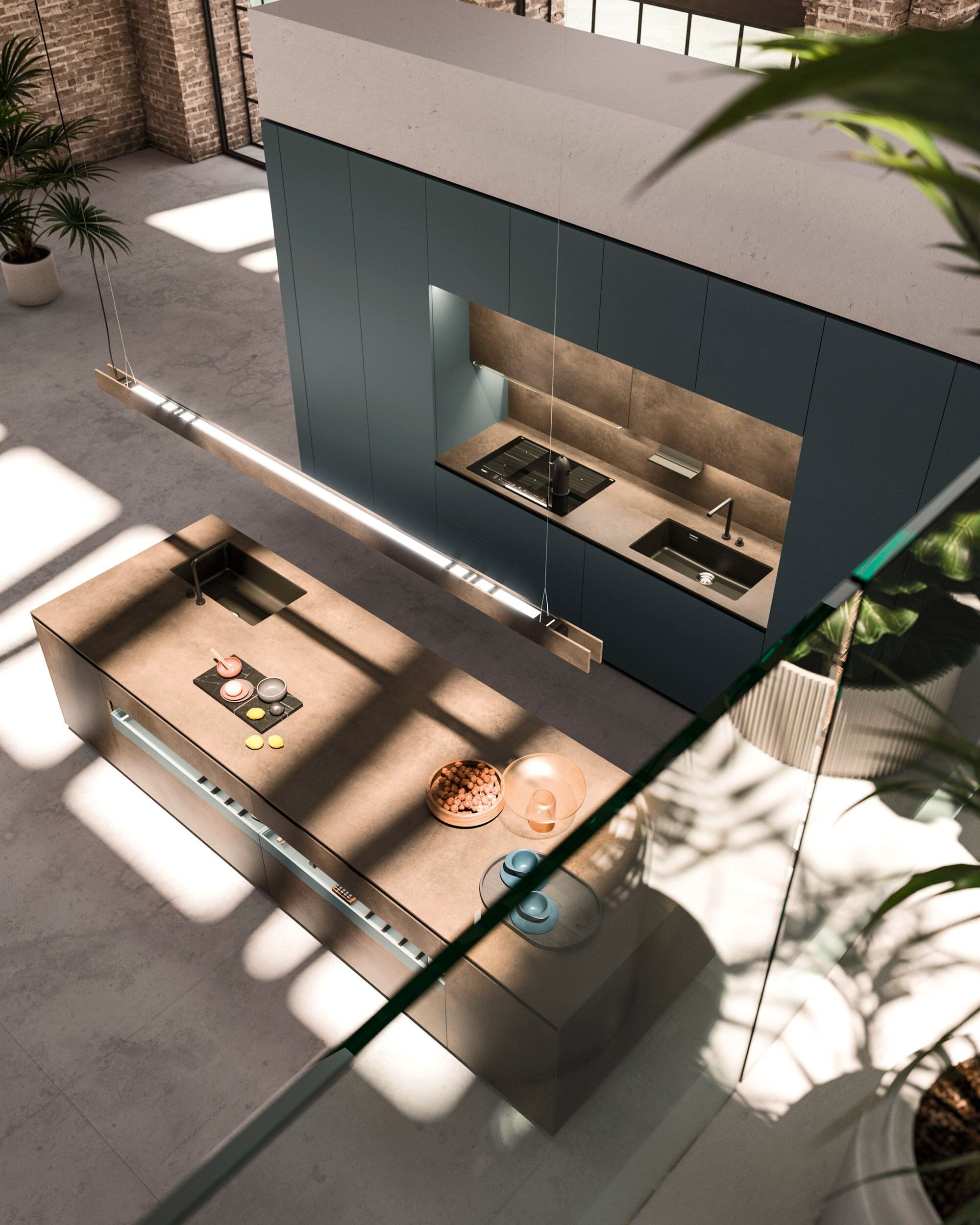 AK_PROJECT_05 Fitted kitchen with island By Arrital