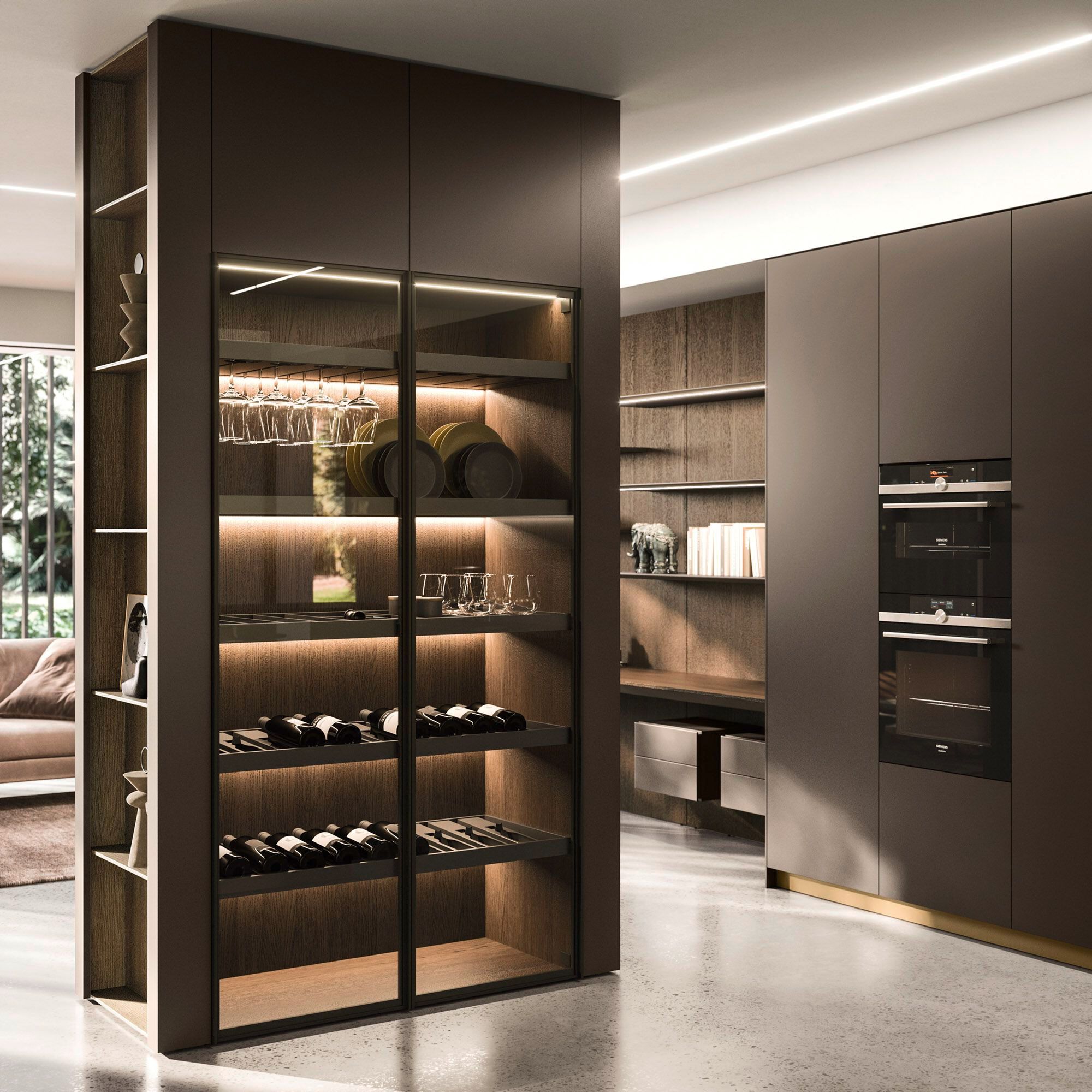 AK_PROJECT_06 Fitted kitchen with island By Arrital