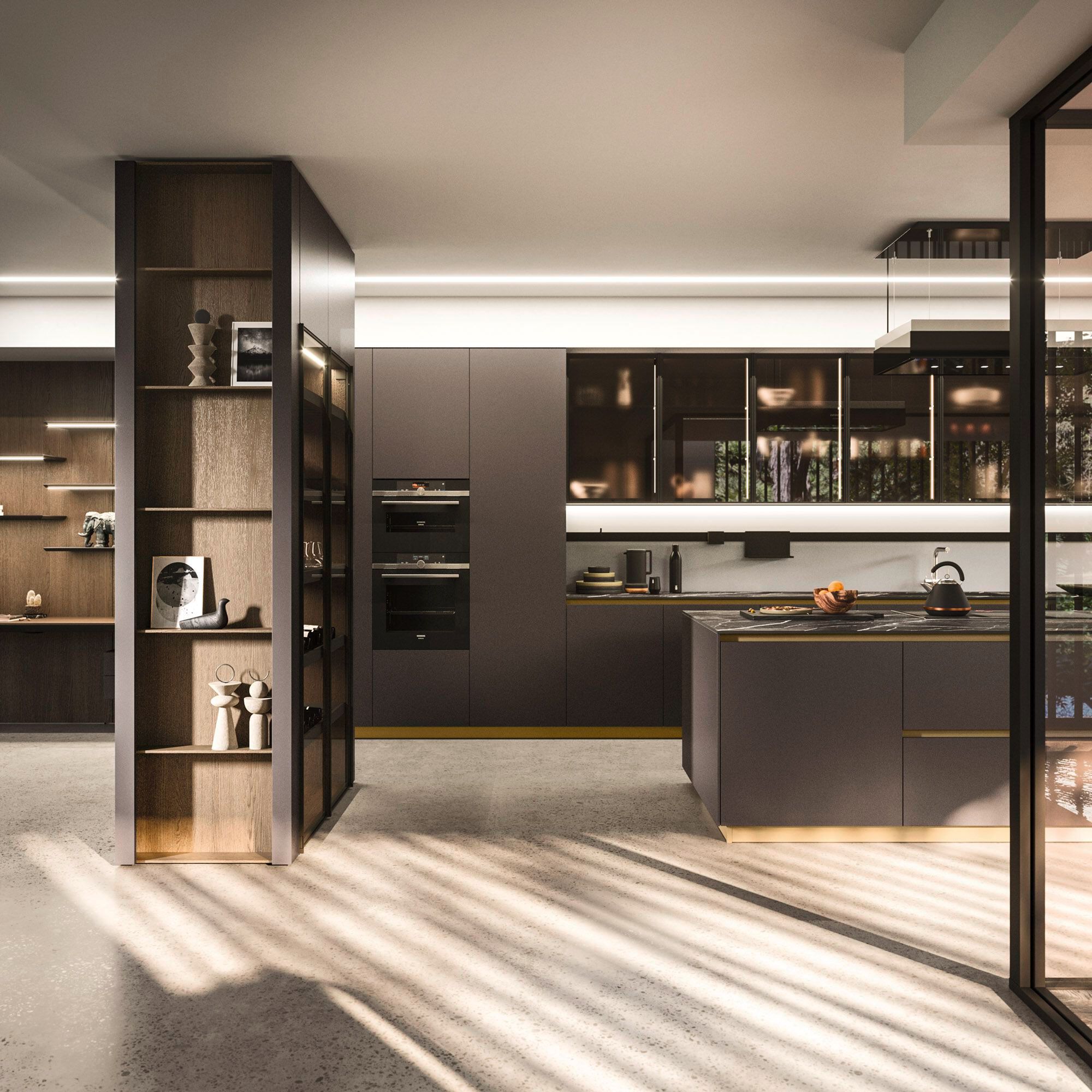 AK_PROJECT_06 Fitted kitchen with island By Arrital