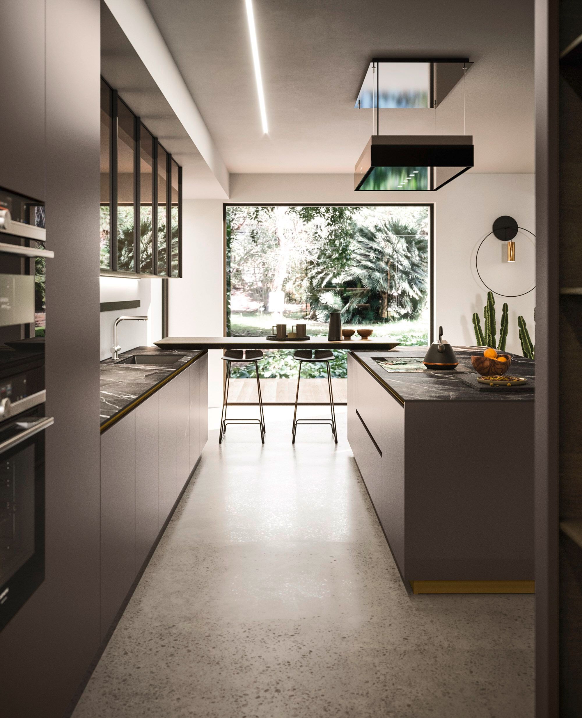 AK_PROJECT_06 Fitted kitchen with island By Arrital