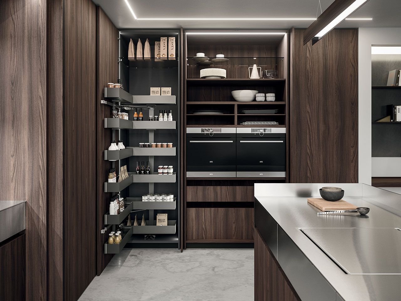 AK_PROJECT Hideaway fitted kitchen By Arrital