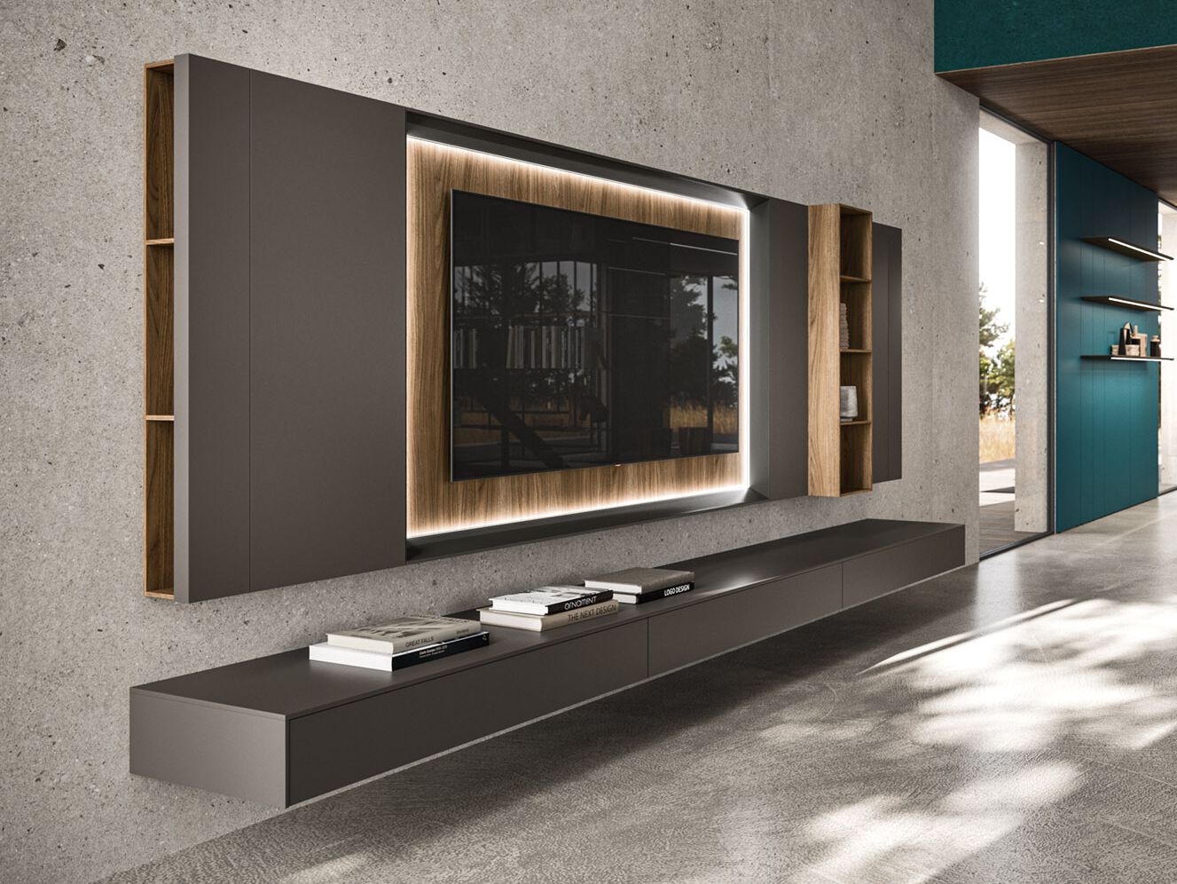 ALU_DISPLAY TV cabinet By Arrital