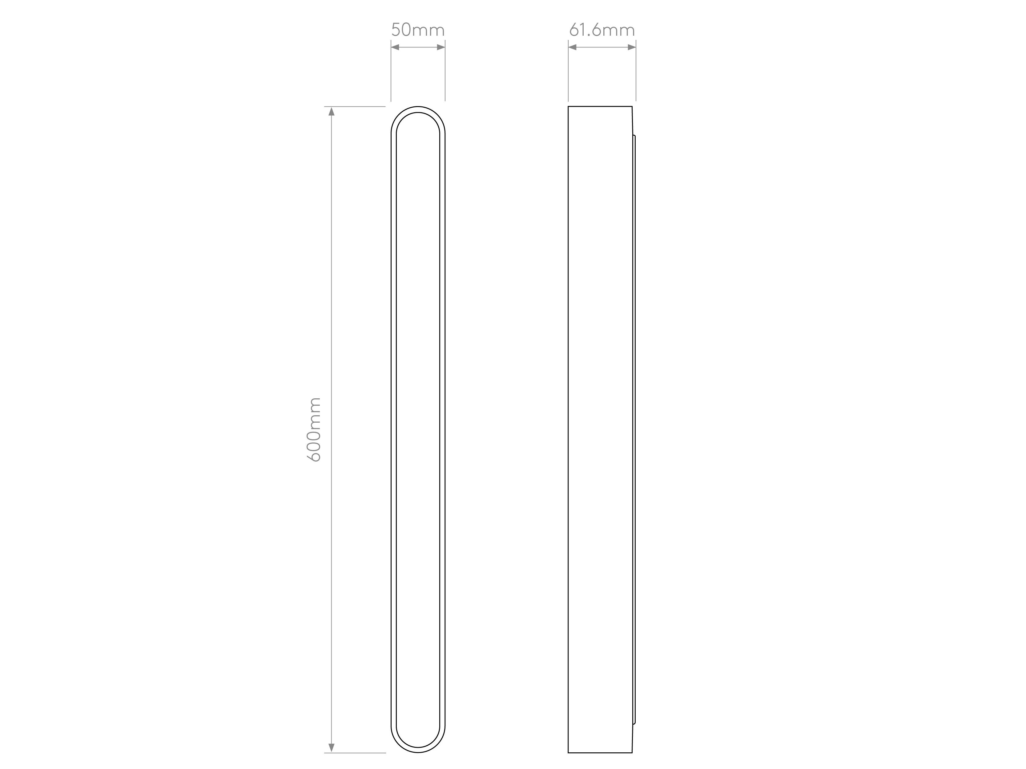 ATTICUS 600 Wall lamp By Astro Lighting