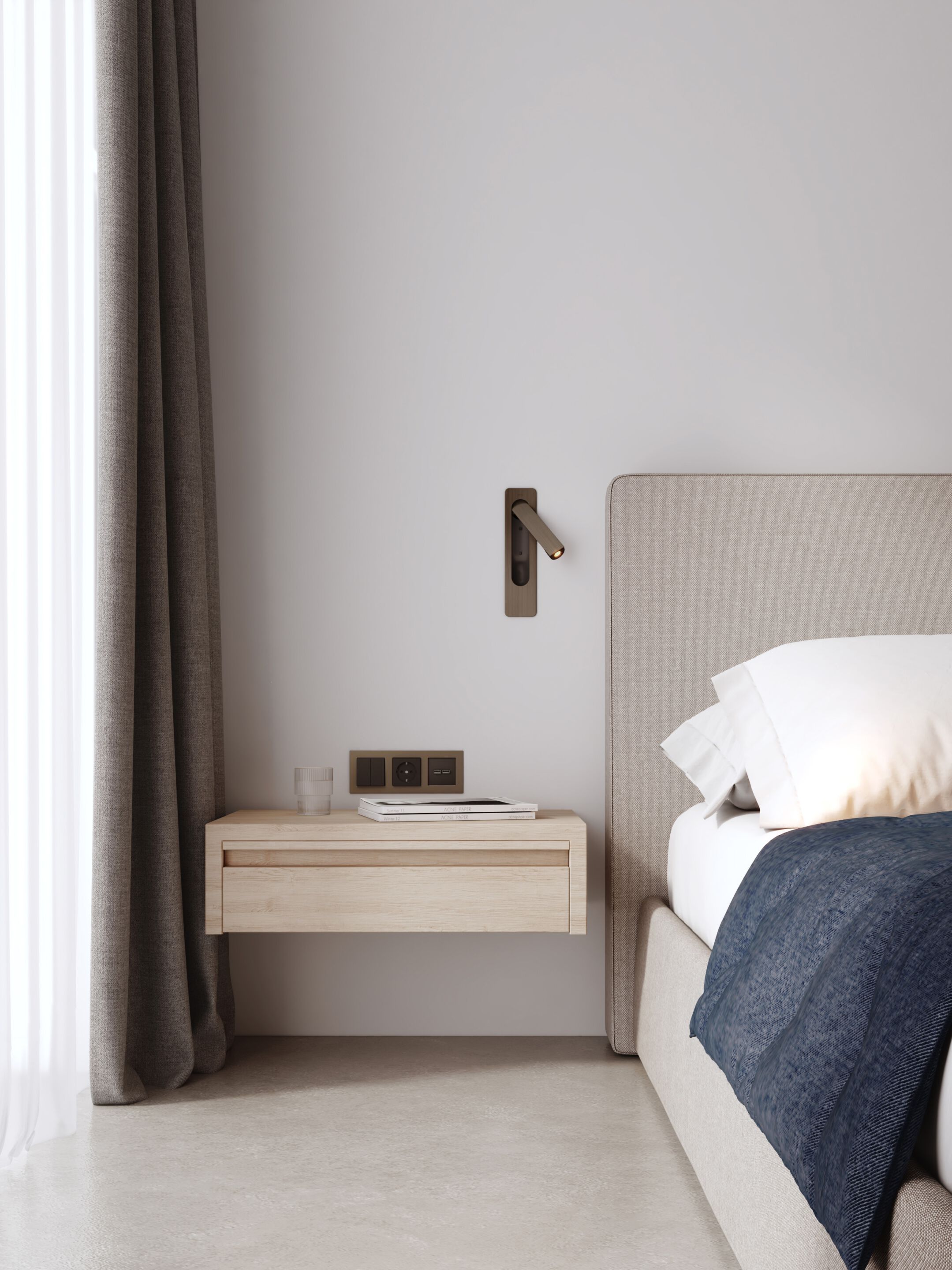 KETA Adjustable LED zinc reading lamp By Astro Lighting