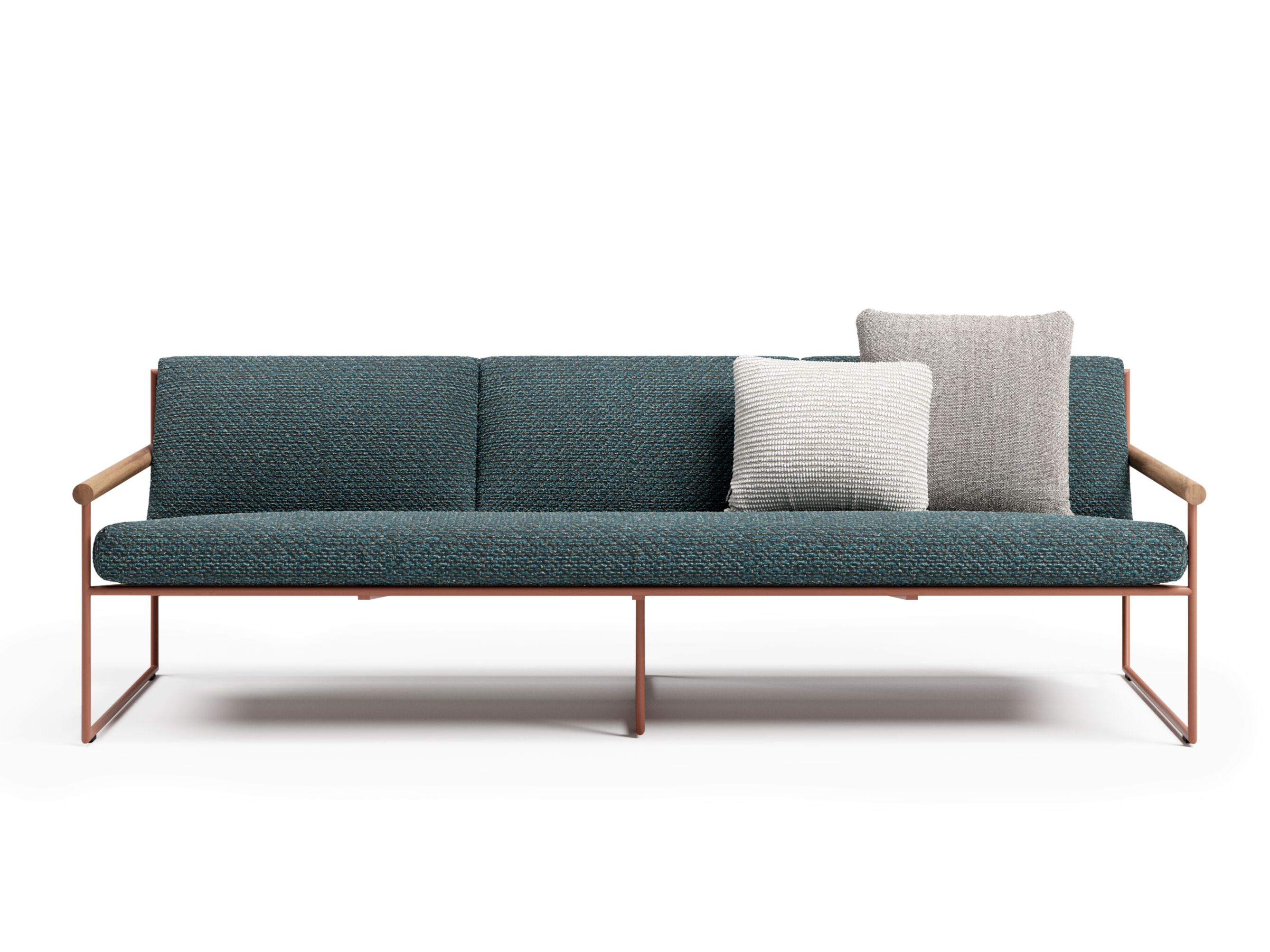 PIPE 3 seater fabric garden sofa By Atmosphera | design Busetti Garuti ...
