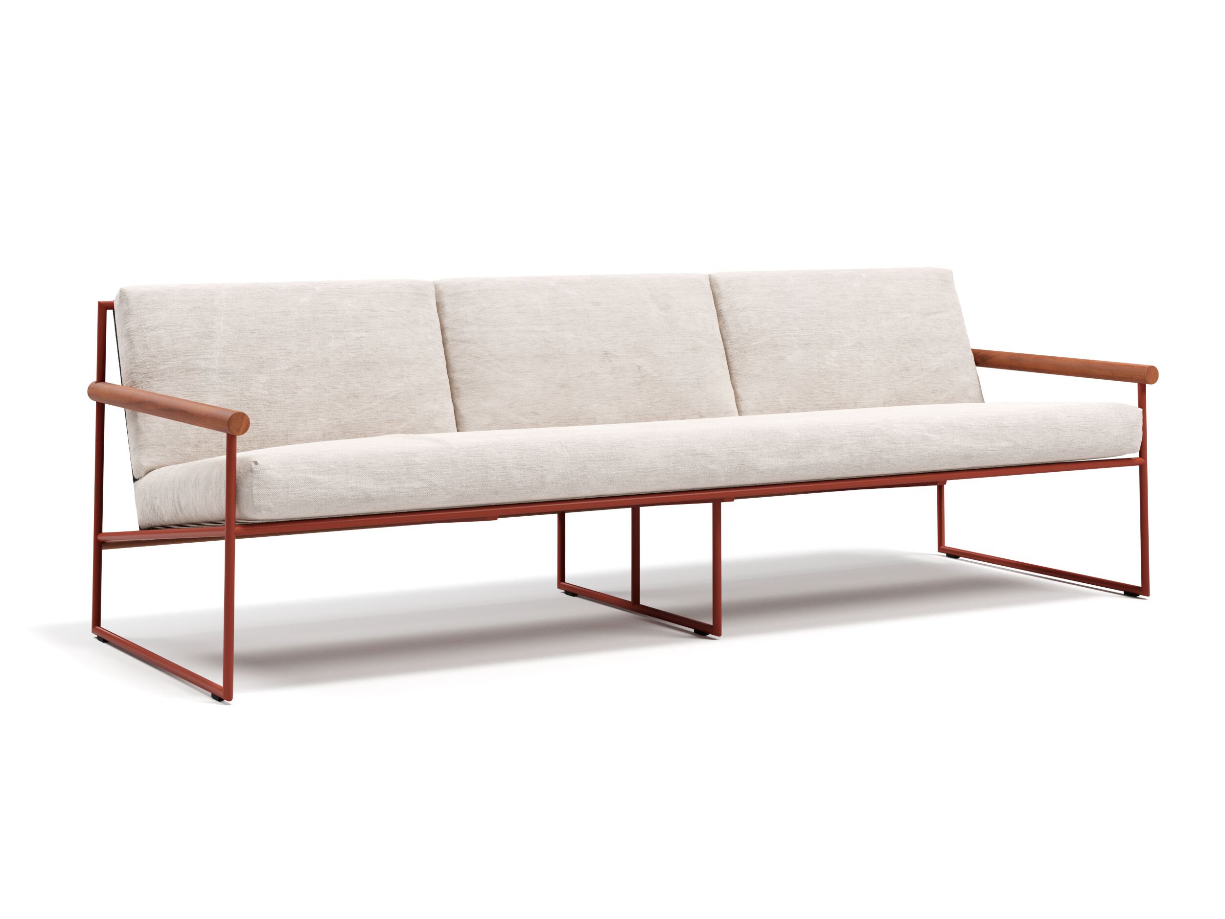PIPE 3 seater fabric garden sofa By Atmosphera | design Busetti Garuti ...