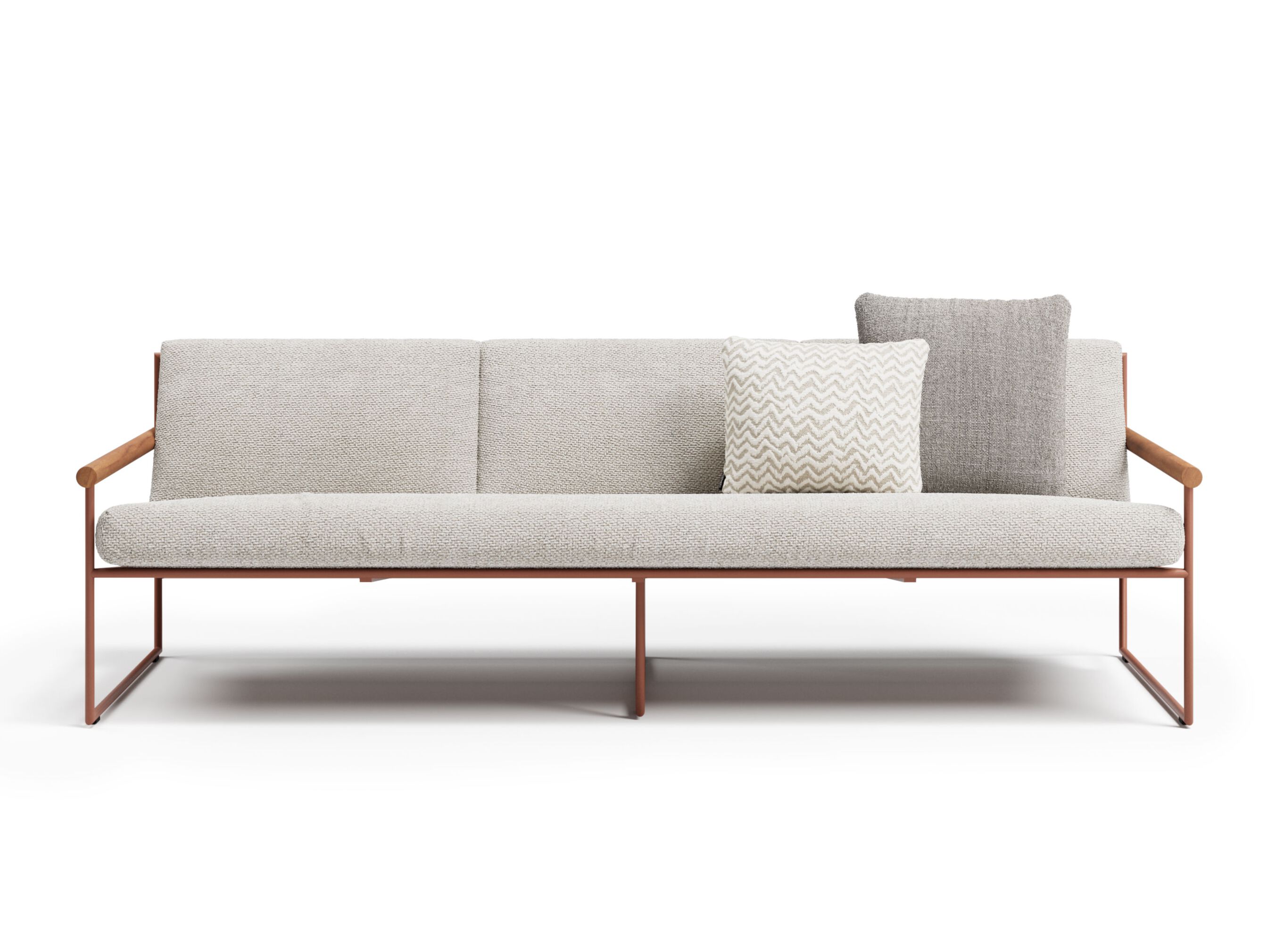 PIPE 3 seater fabric garden sofa By Atmosphera | design Busetti Garuti ...