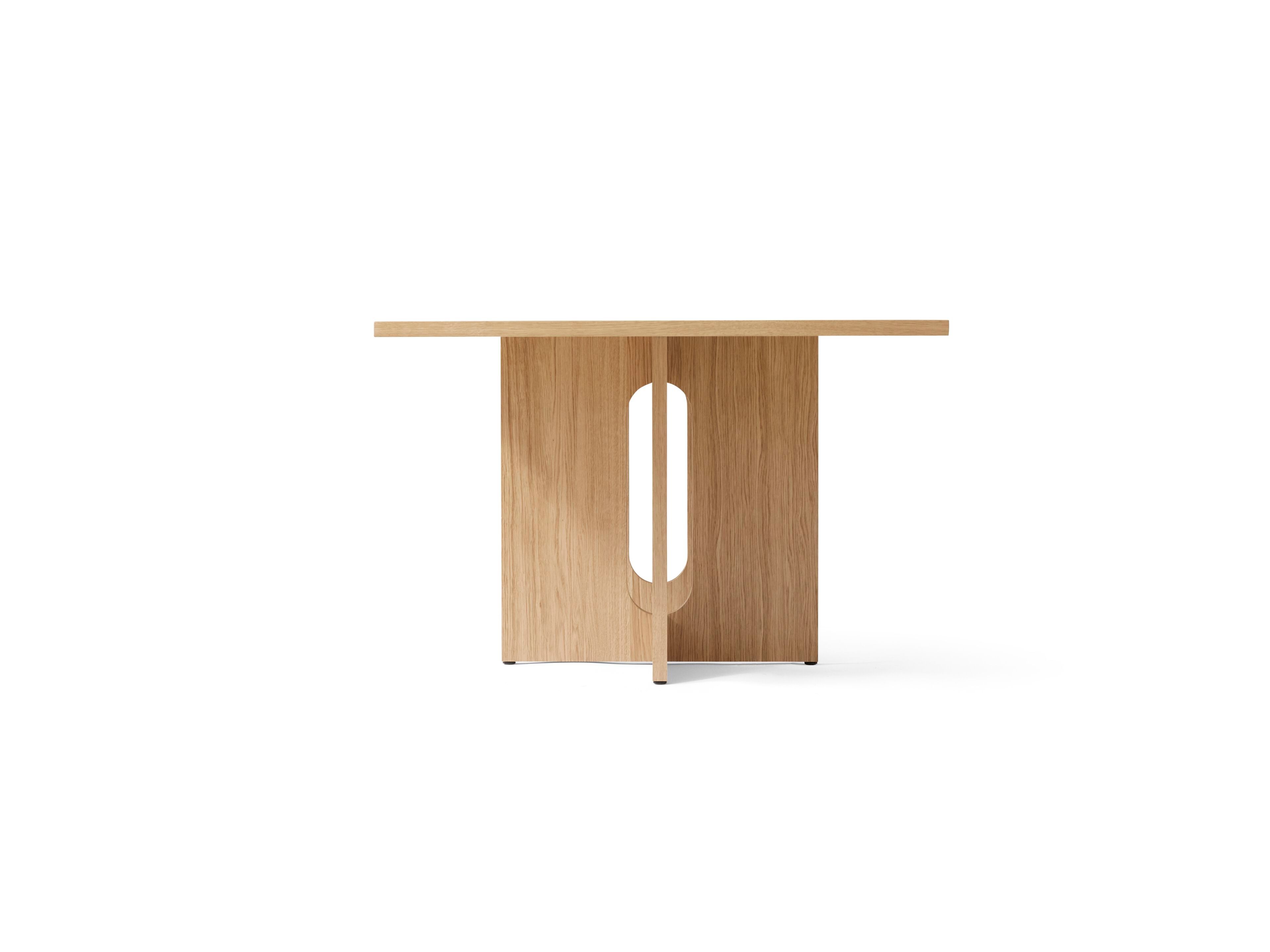 ANDROGYNE Rectangular wooden dining table By Audo Copenhagen
