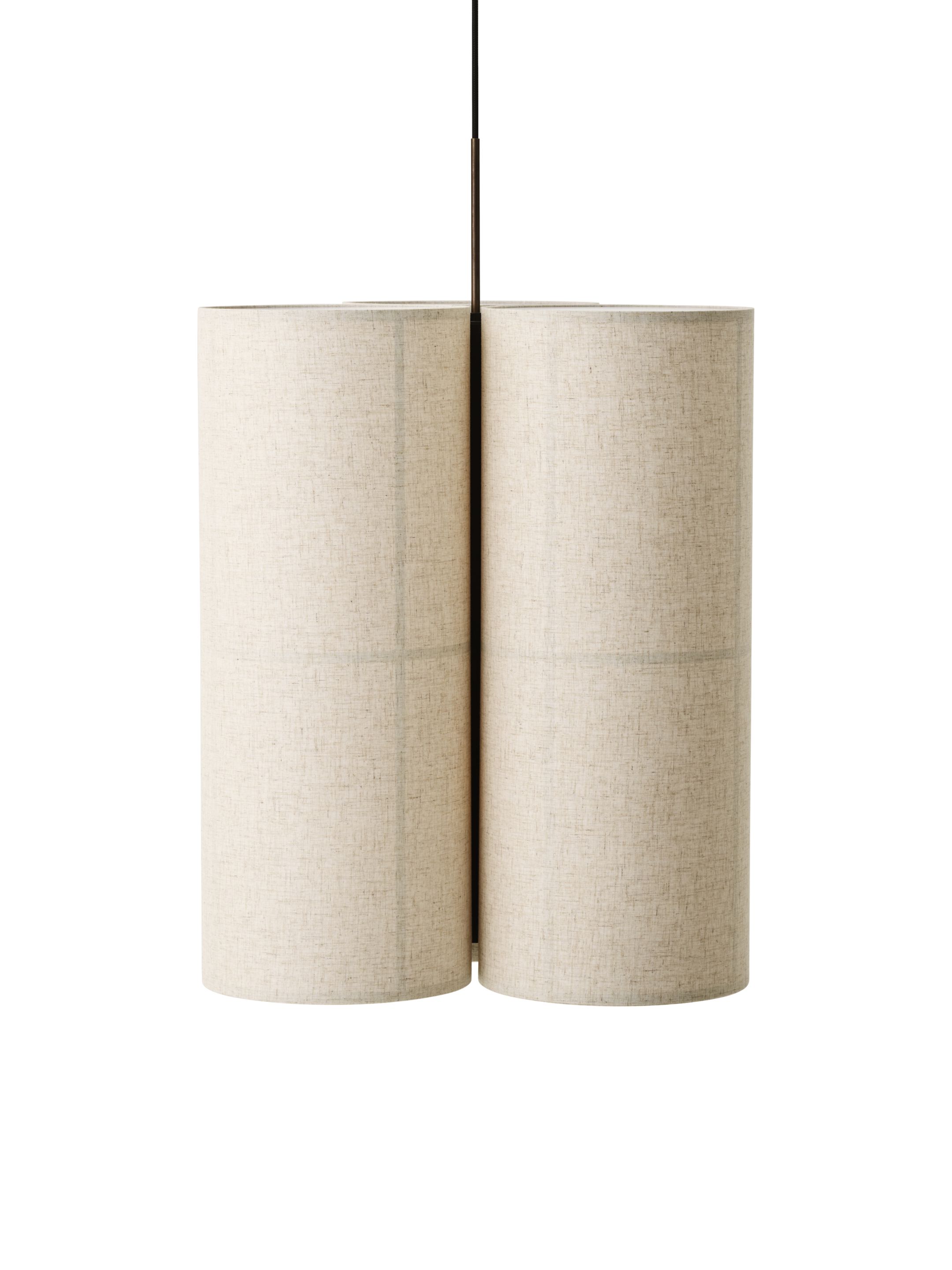 HASHIRA CLUSTER Linen pendant lamp By Audo Copenhagen | design Norm ...