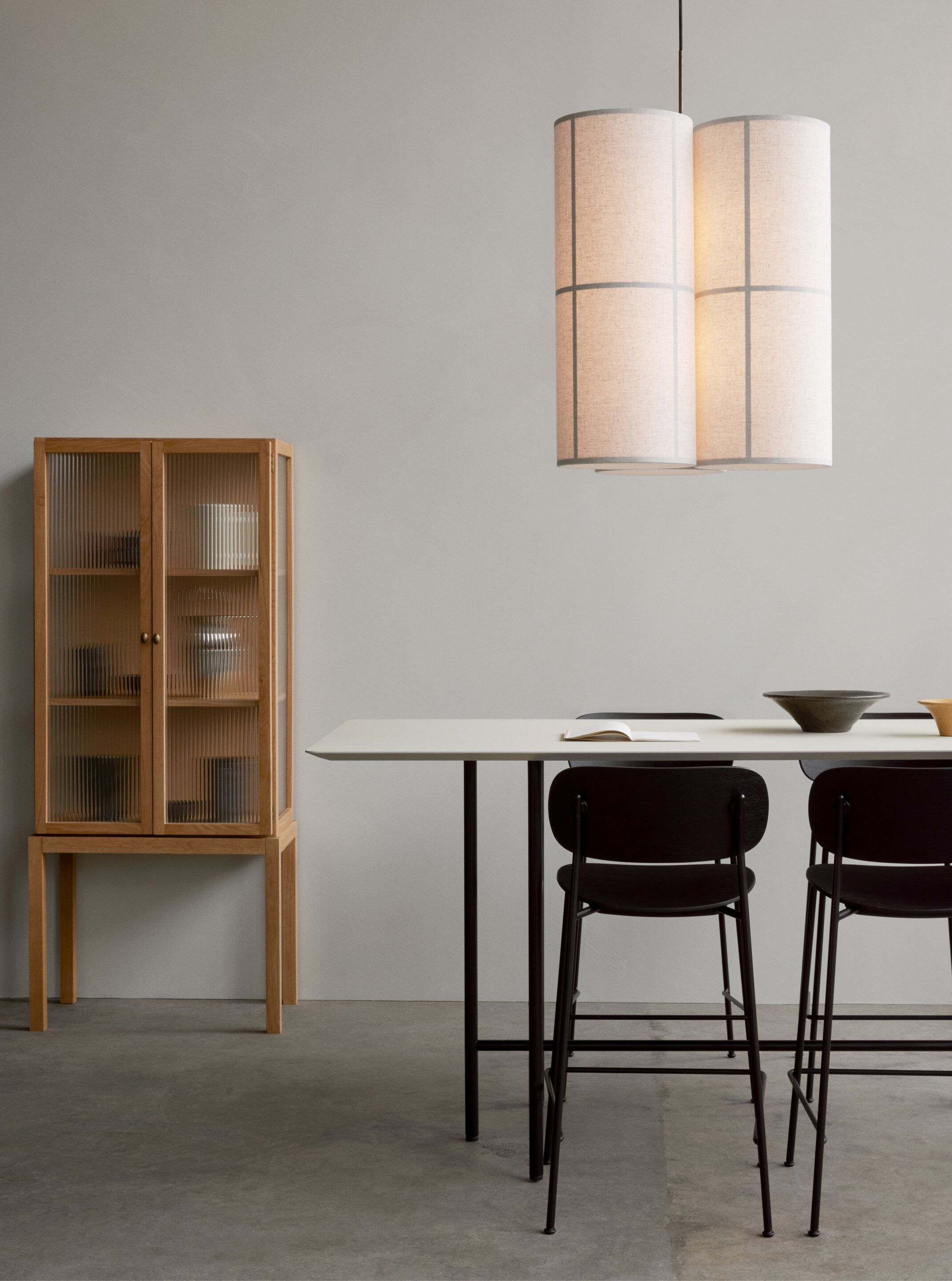 HASHIRA CLUSTER Linen pendant lamp By Audo Copenhagen | design Norm ...