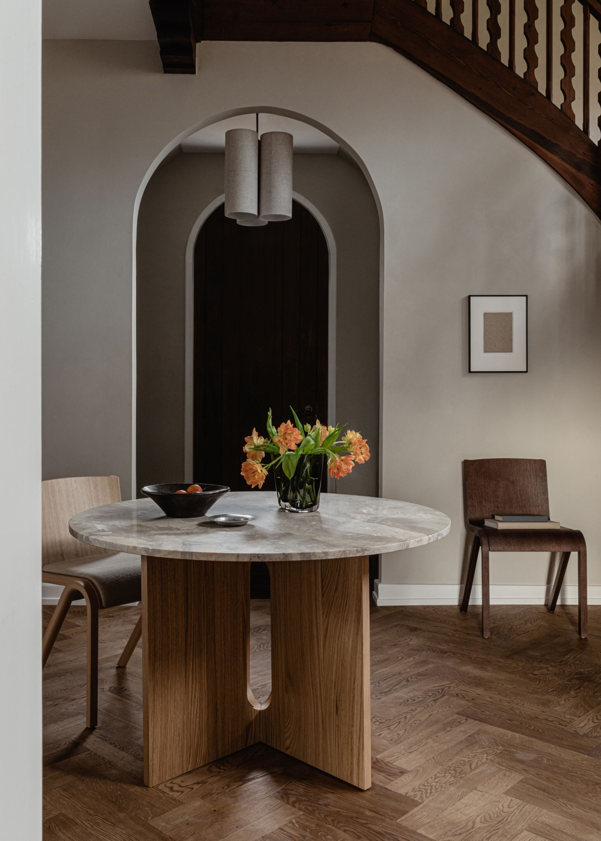 HASHIRA CLUSTER Linen pendant lamp By Audo Copenhagen | design Norm ...