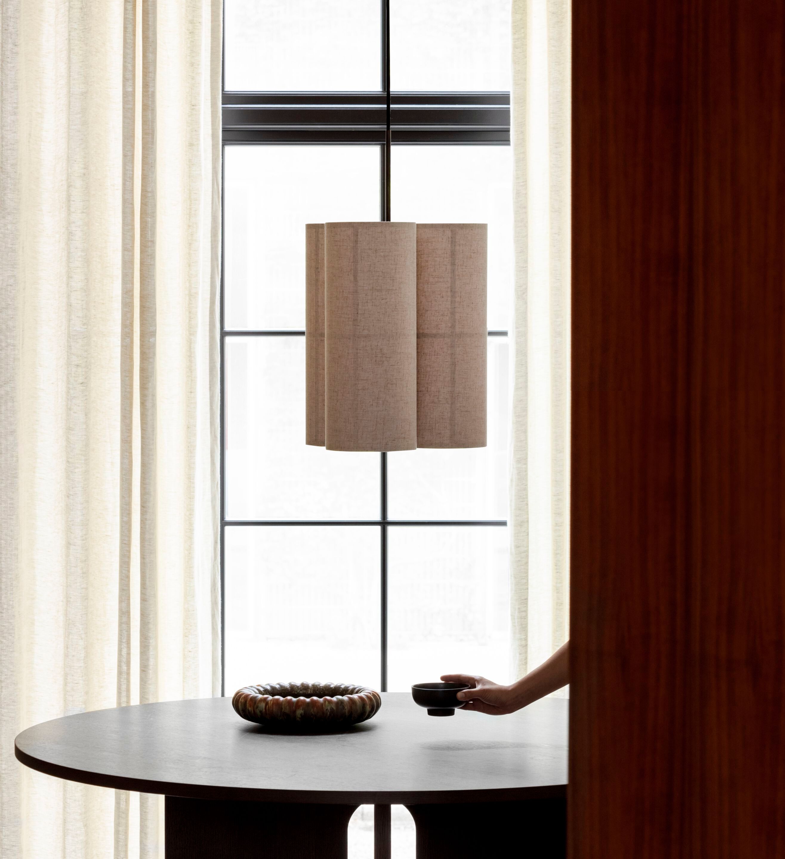 HASHIRA CLUSTER Linen pendant lamp By Audo Copenhagen | design Norm ...