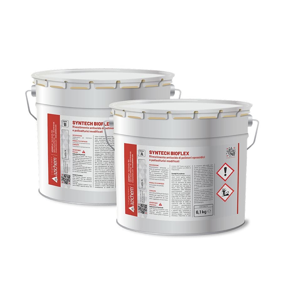 Rivestimento antiacido di polimeri epossidici e polisolfurici ...