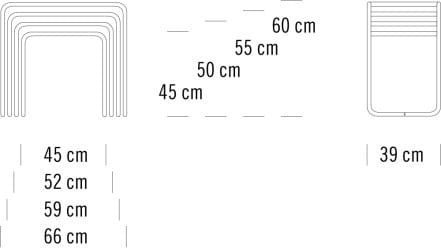 B 9 Thonet All Seasons Coffee table By Thonet | design Marcel Breuer