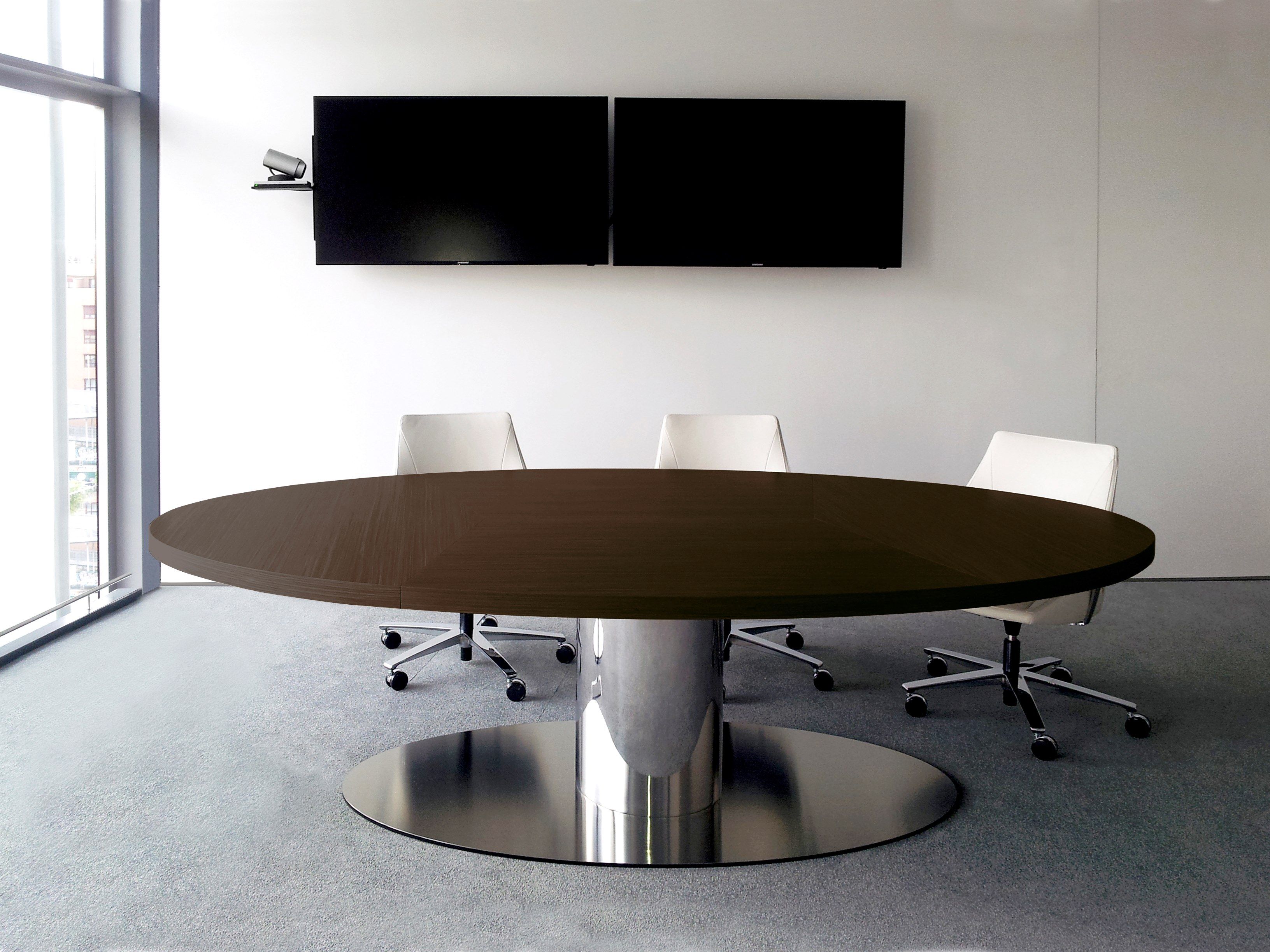 B2B R2 Steel and wood meeting table By José Martínez Medina