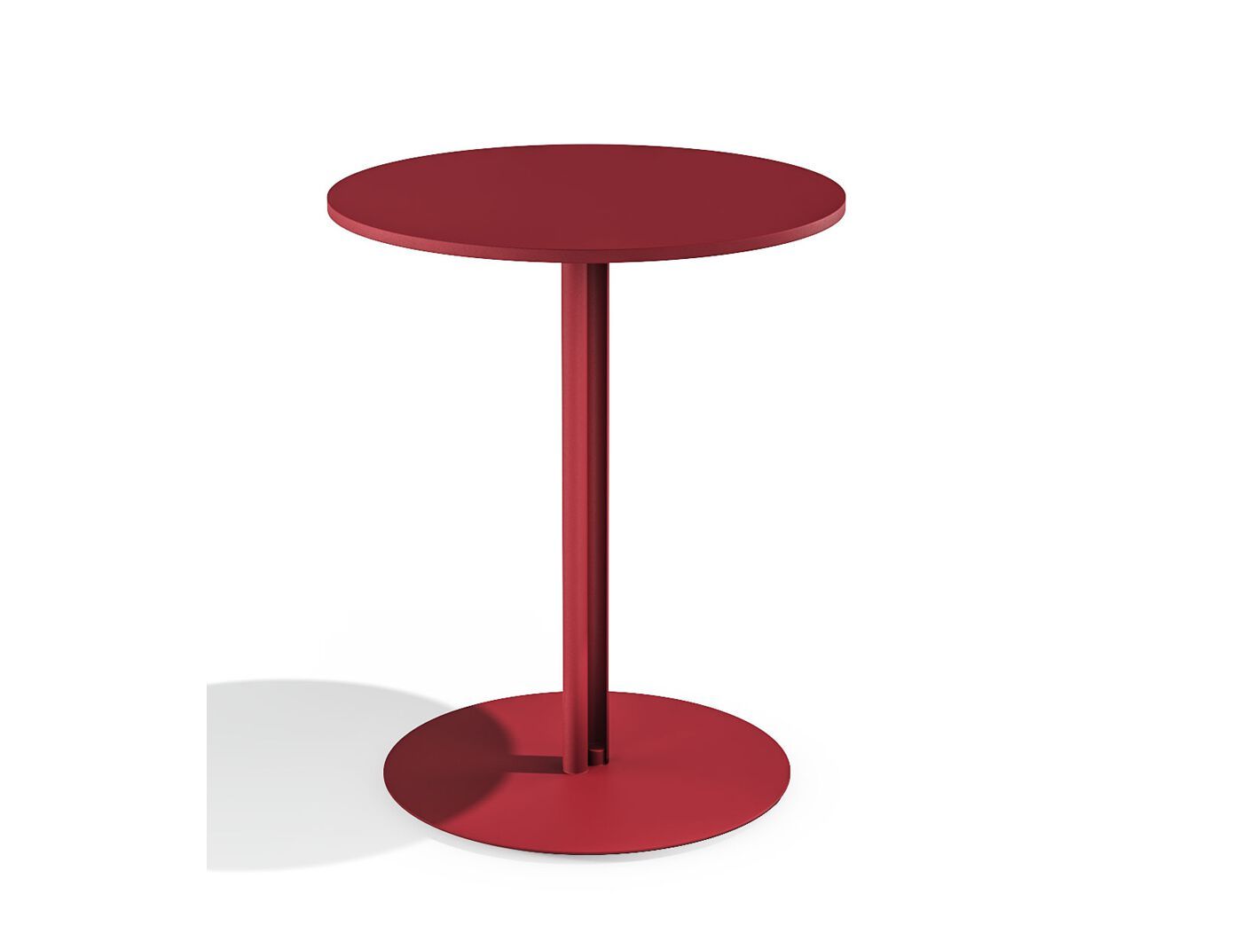 GAO Round powder coated steel table By BABEL D | design Simone Bonanni