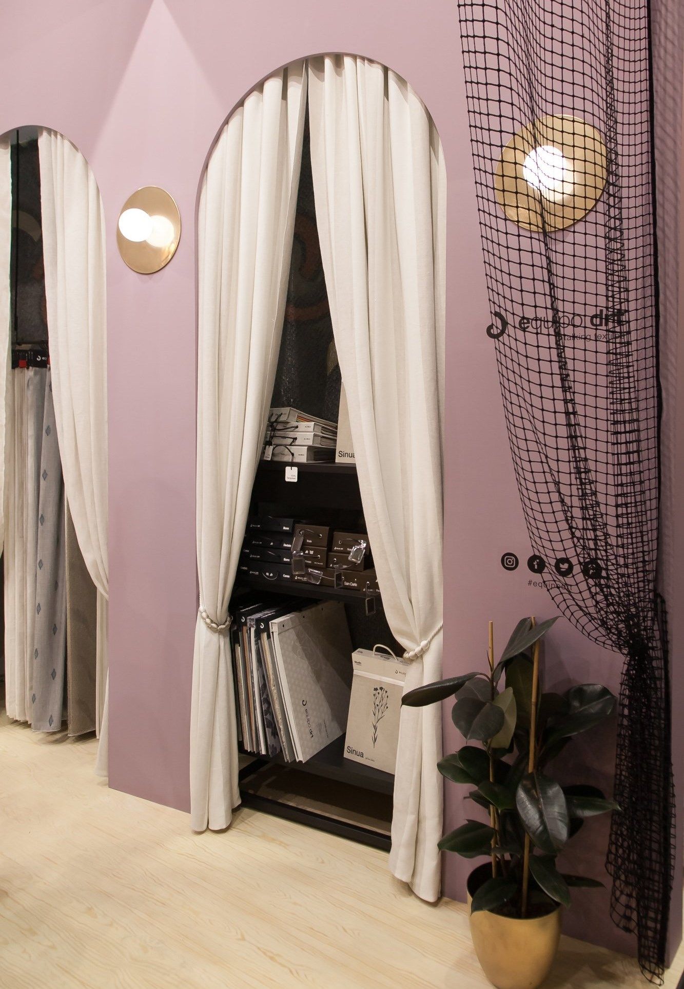 Tejido de lino BABILONIA By Equipo DRT