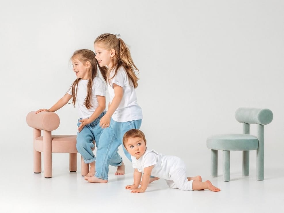 BABY GROPIUS CS1 Kids chair By NOOM | design Kateryna Sokolova