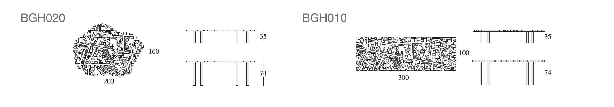 BAGHDAD Table By Edra | design Ezri Tarazi