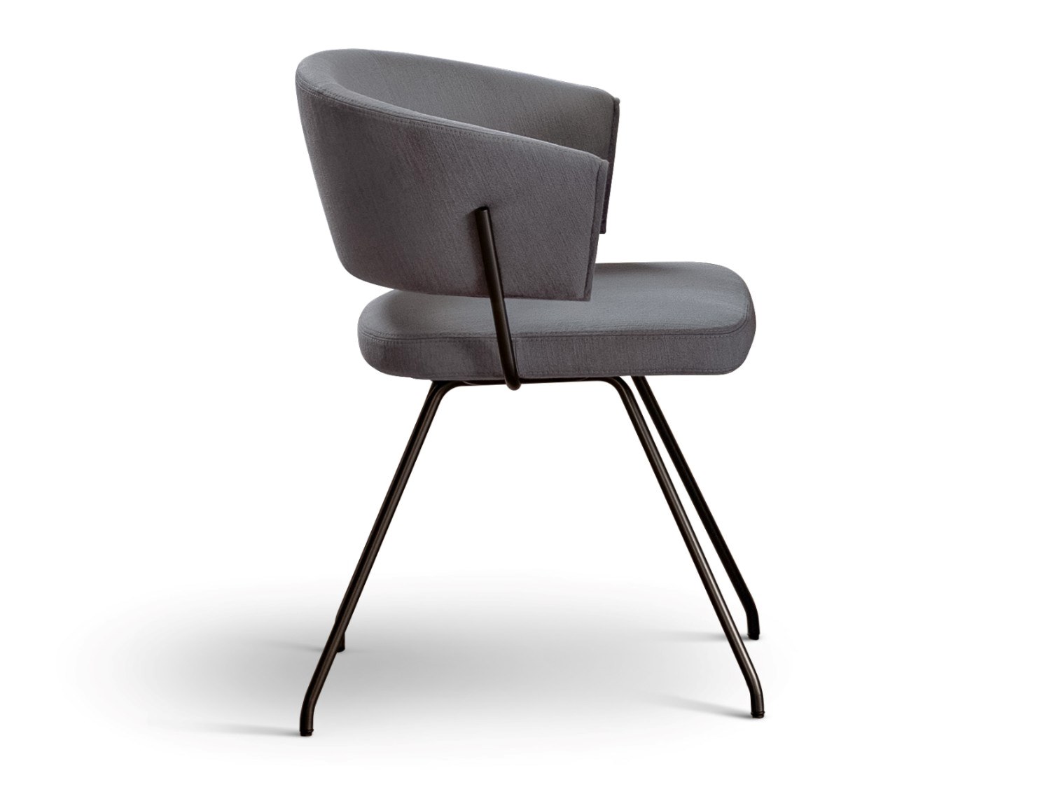 BAHIA Upholstered leather chair By Bonaldo | design Mauro Lipparini