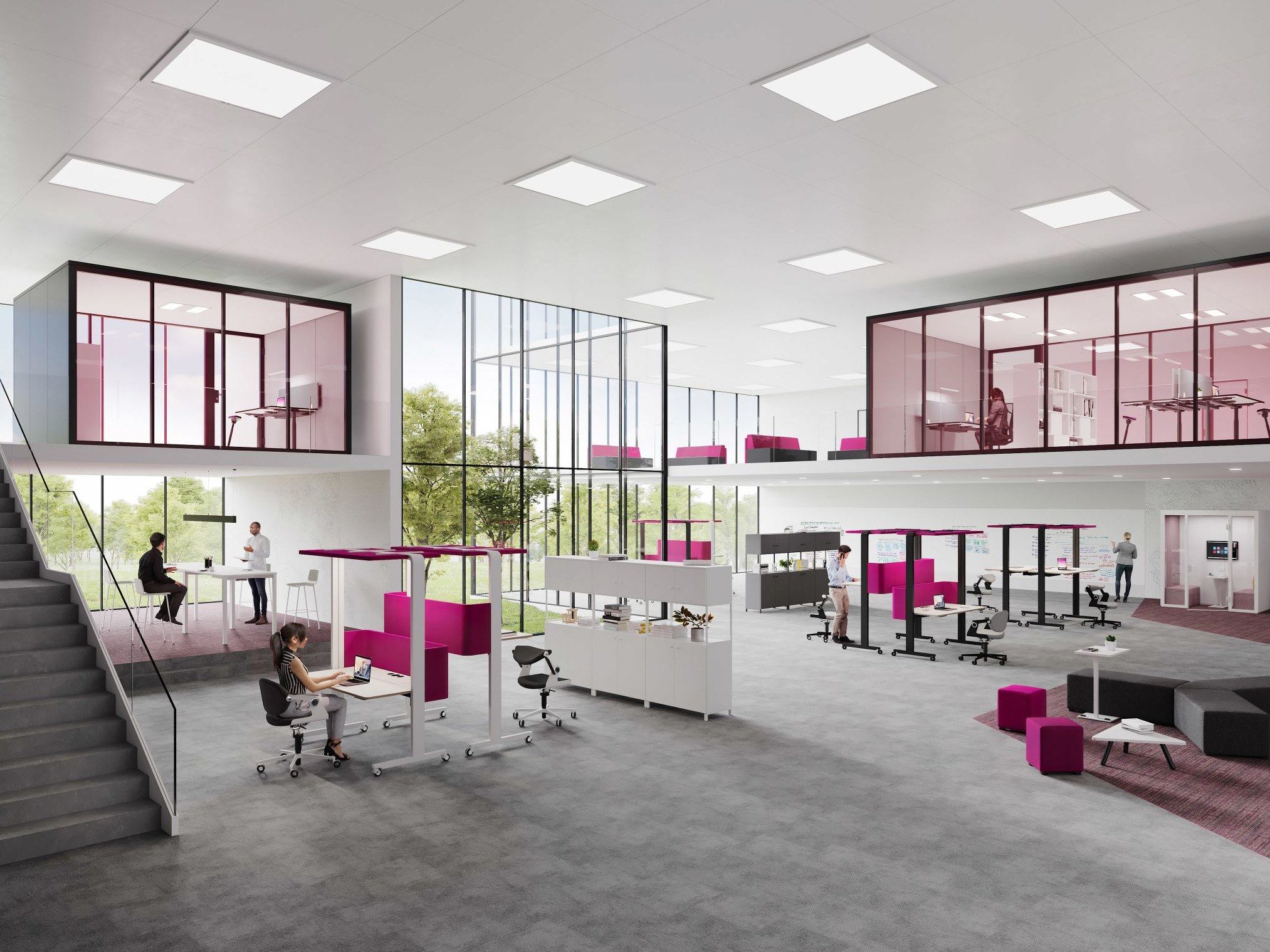 BALANCE.CHAIR Ergonomic swivel office chair with 5-Spoke base By König ...