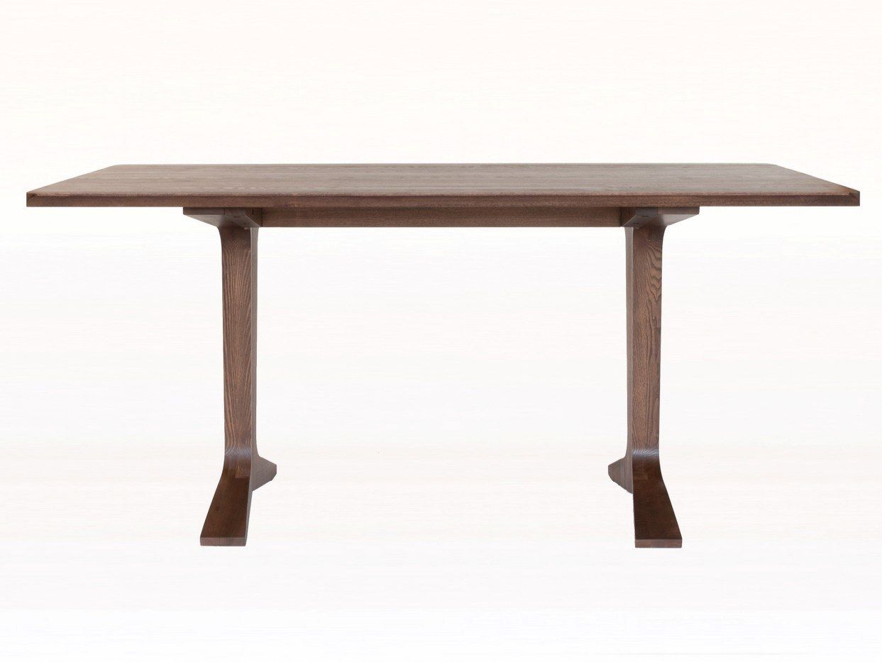 BALLET Rectangular walnut table By Case | design Matthew Hilton