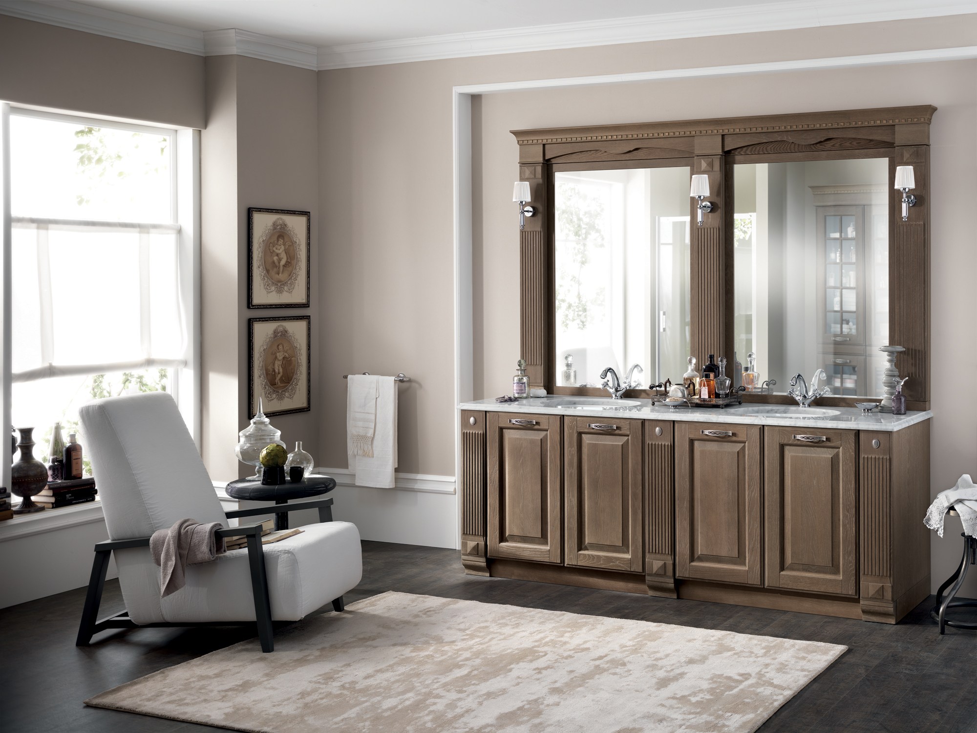 Bathroom furniture set BALTIMORA By Scavolini Bathrooms