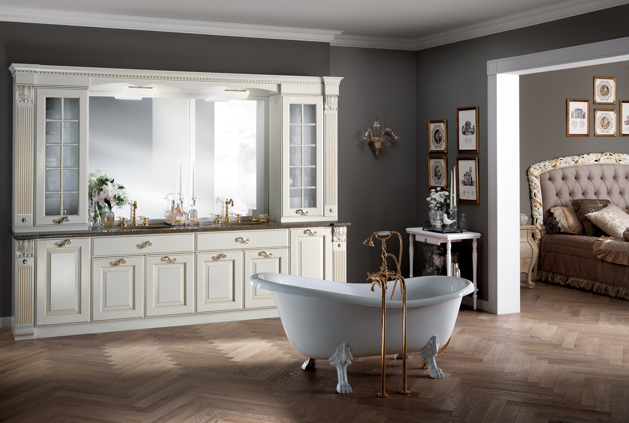 Bathroom furniture set BALTIMORA By Scavolini Bathrooms