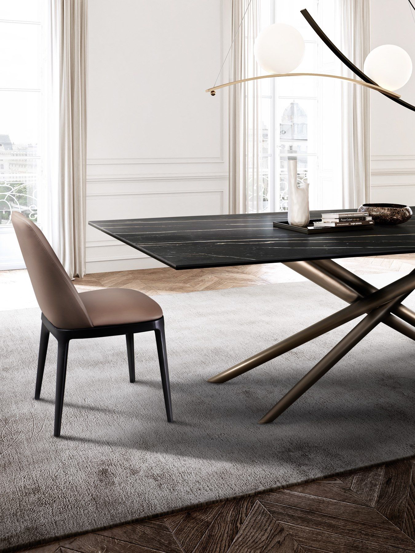 BALY Rectangular ceramic table By EFORMA | design Ollen Pal