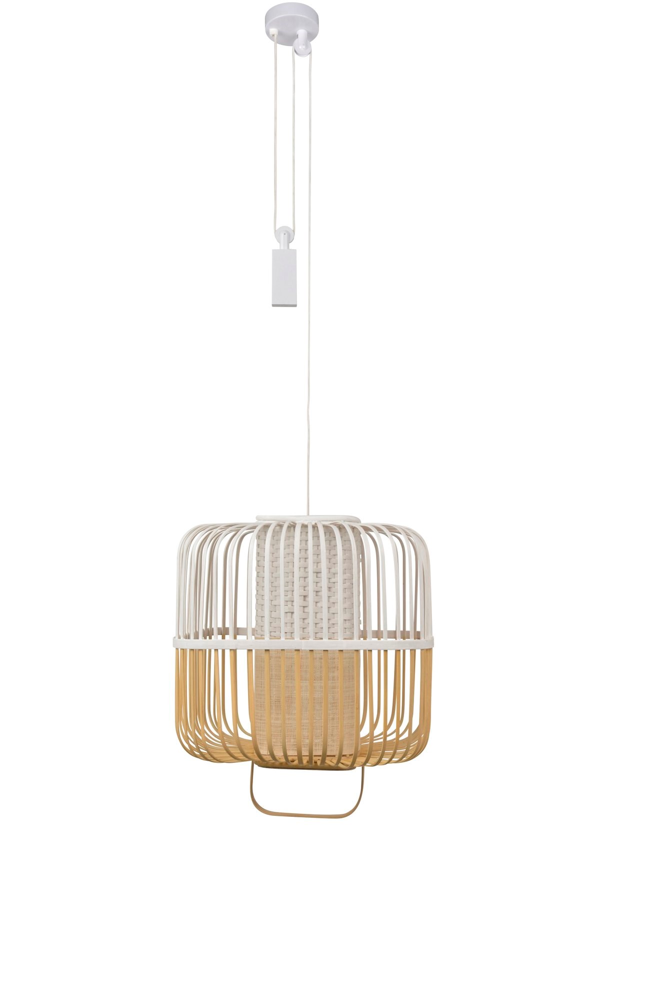 BAMBOO SQUARE | Pendant lamp By Forestier design Arik Levy