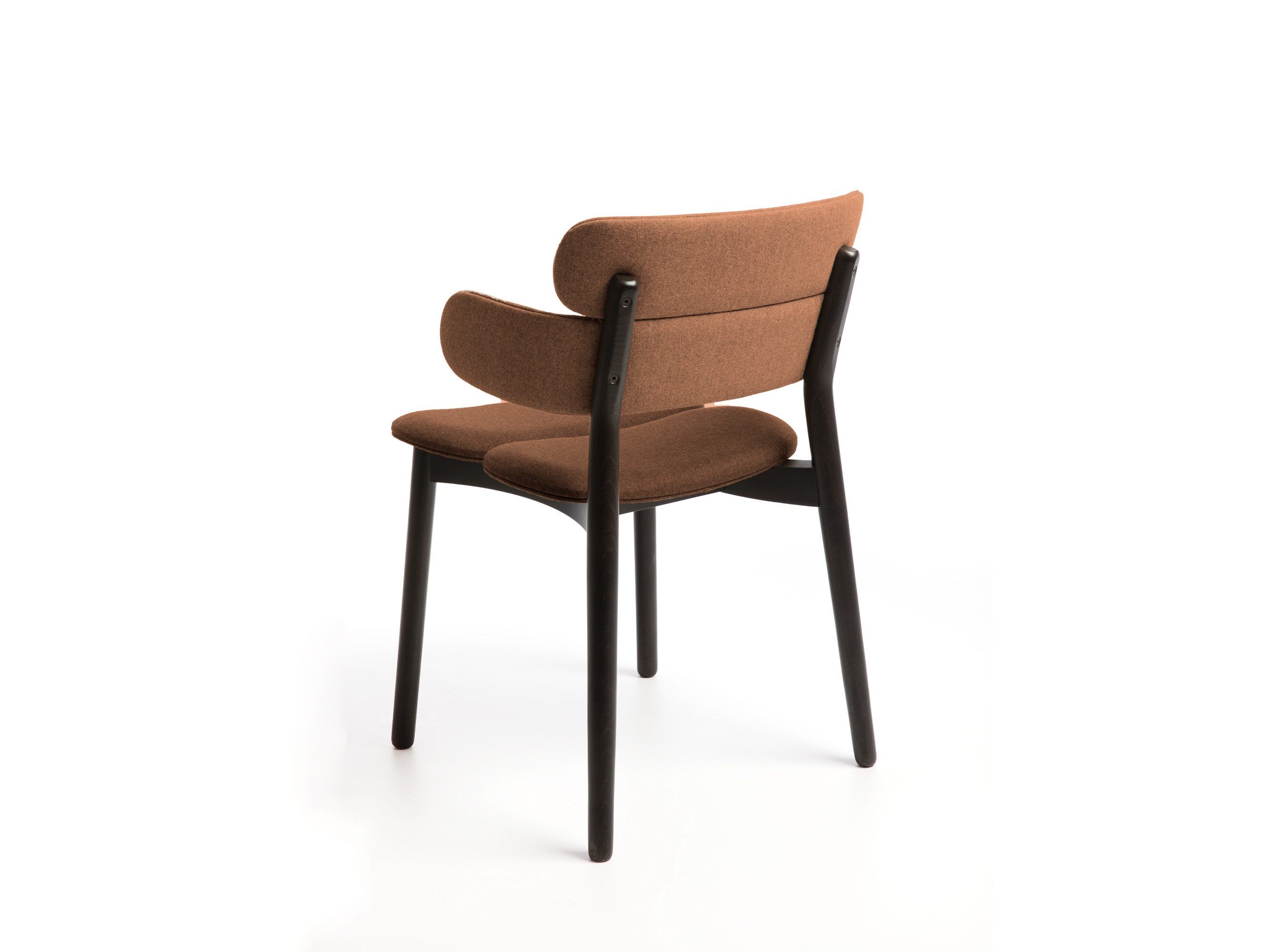 BANDS Upholstered fabric chair with armrests By Innova Imbottiti ...