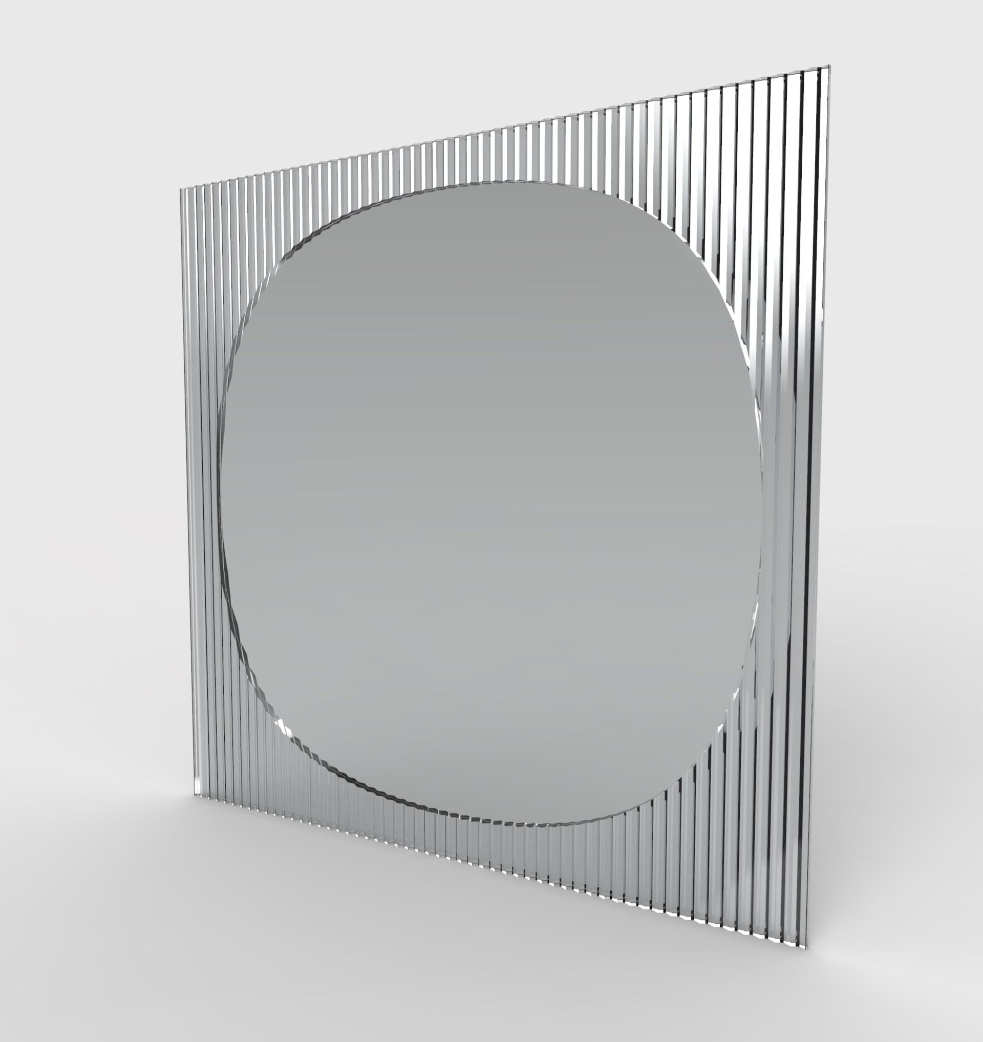 BANDS | Square mirror Square wall-mounted mirror By Tonelli Design ...