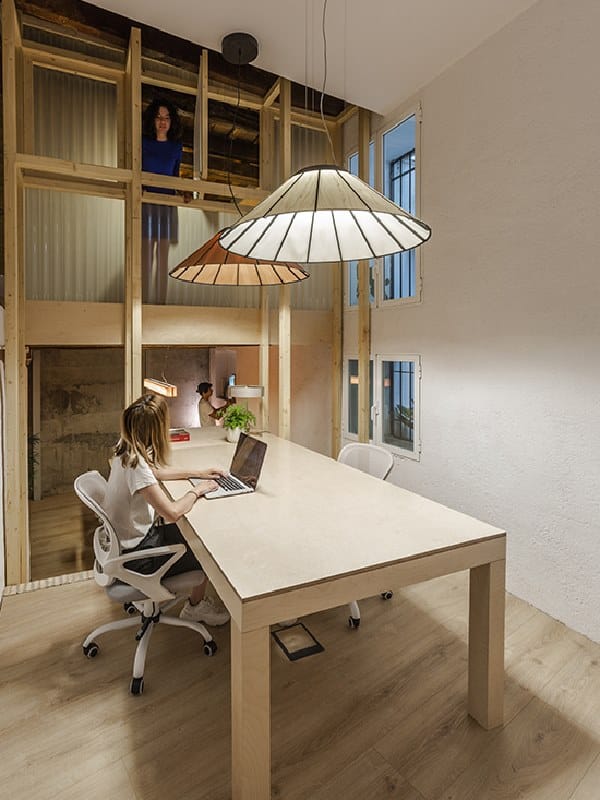 Handmade wood veneer pendant lamp BANGA By LZF design YONOH