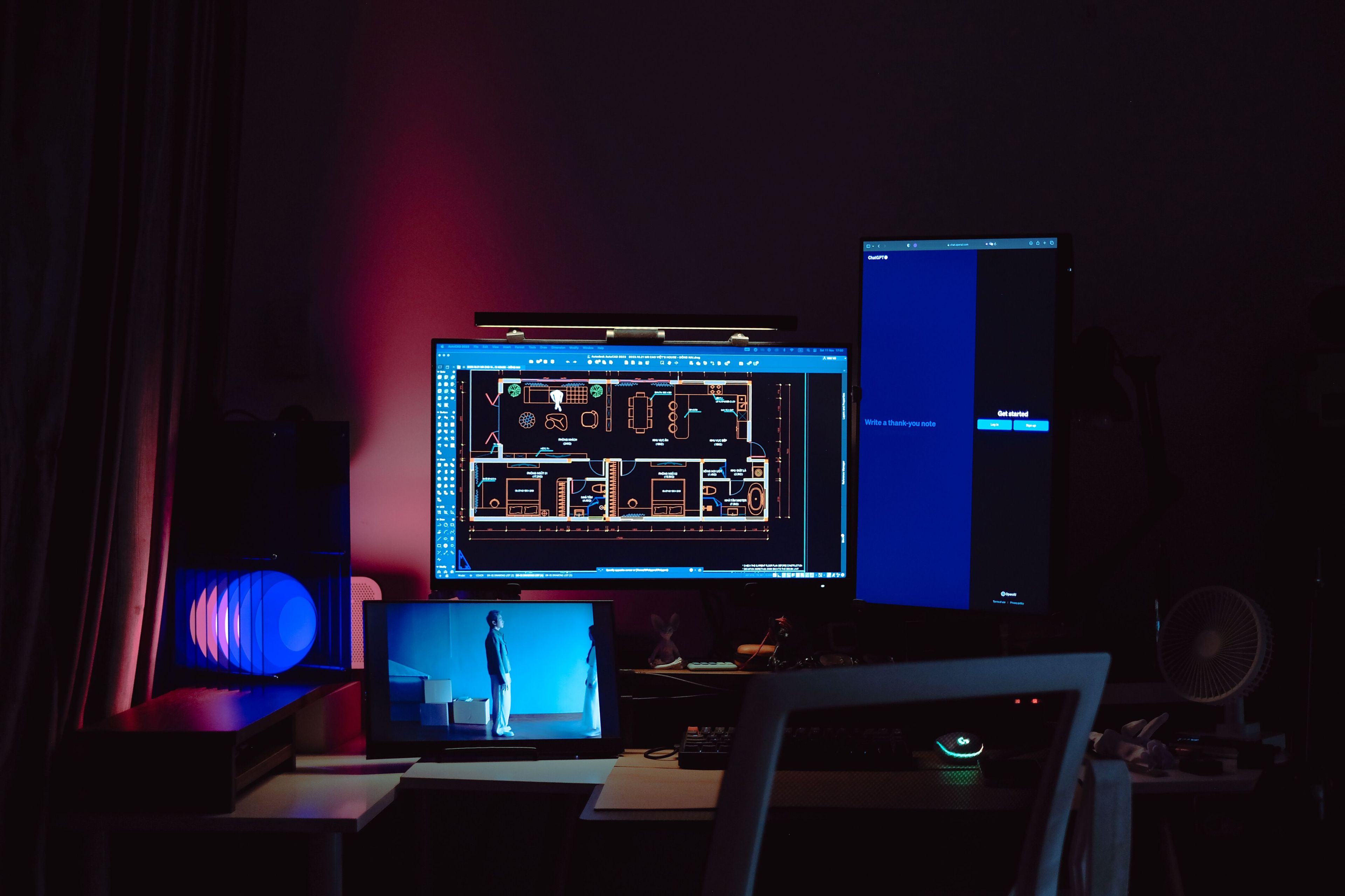 LỚP SMALL RECTANGLE Table lamp By BằNG