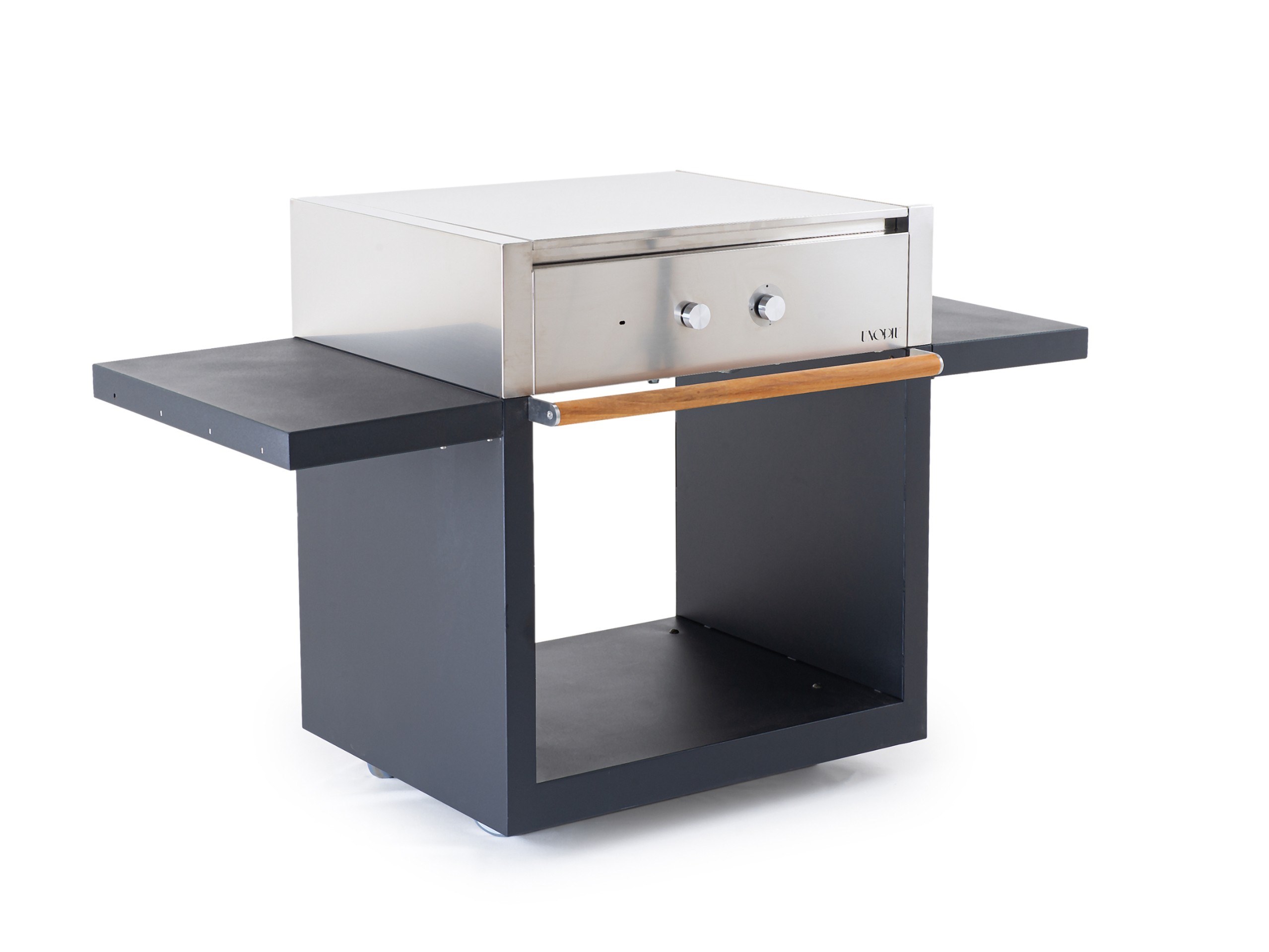 Stainless steel barbecue BARBY By Unopiù design Alessandro Andreucci ...