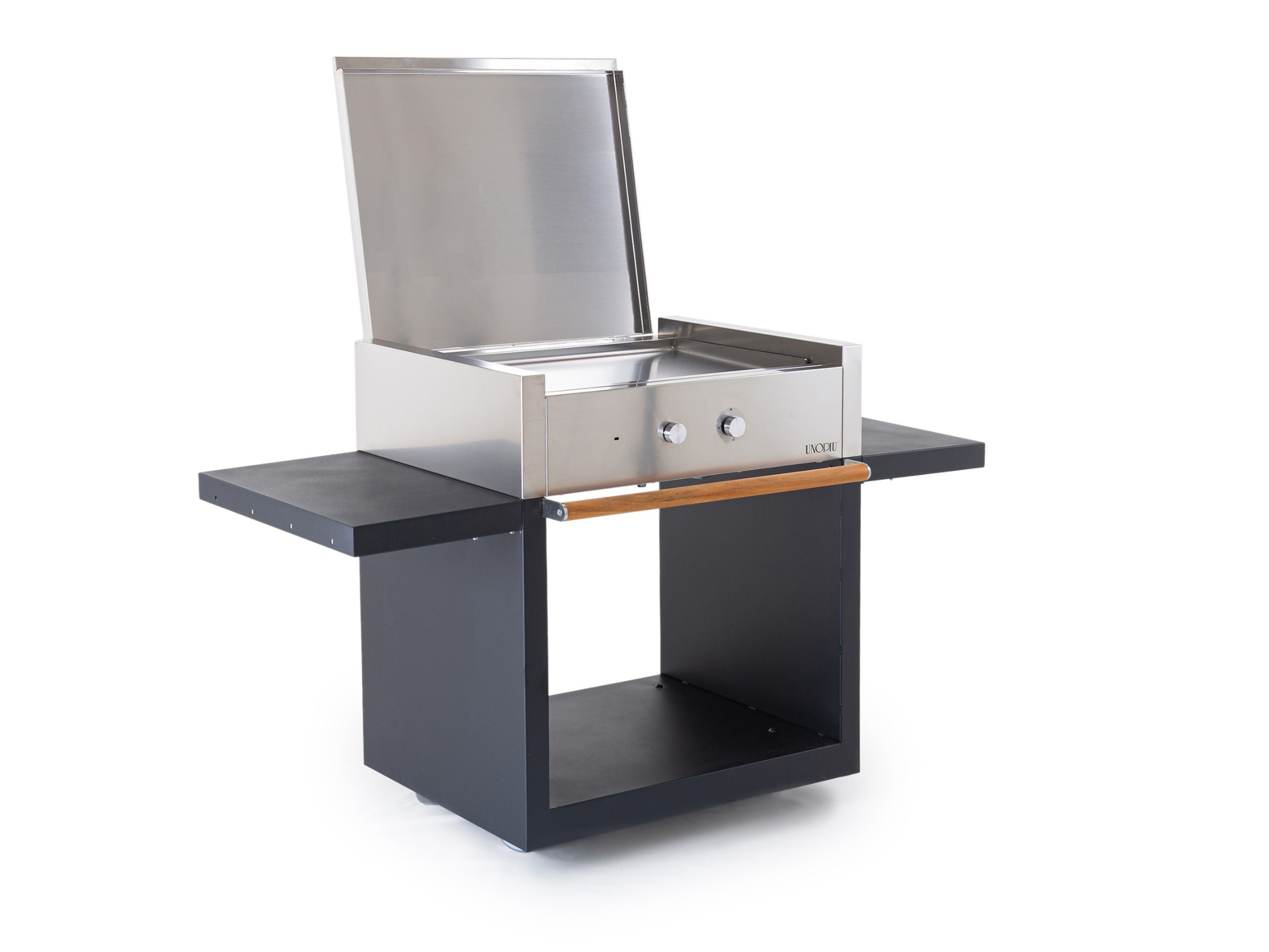 Stainless steel barbecue BARBY By Unopiù design Alessandro Andreucci ...
