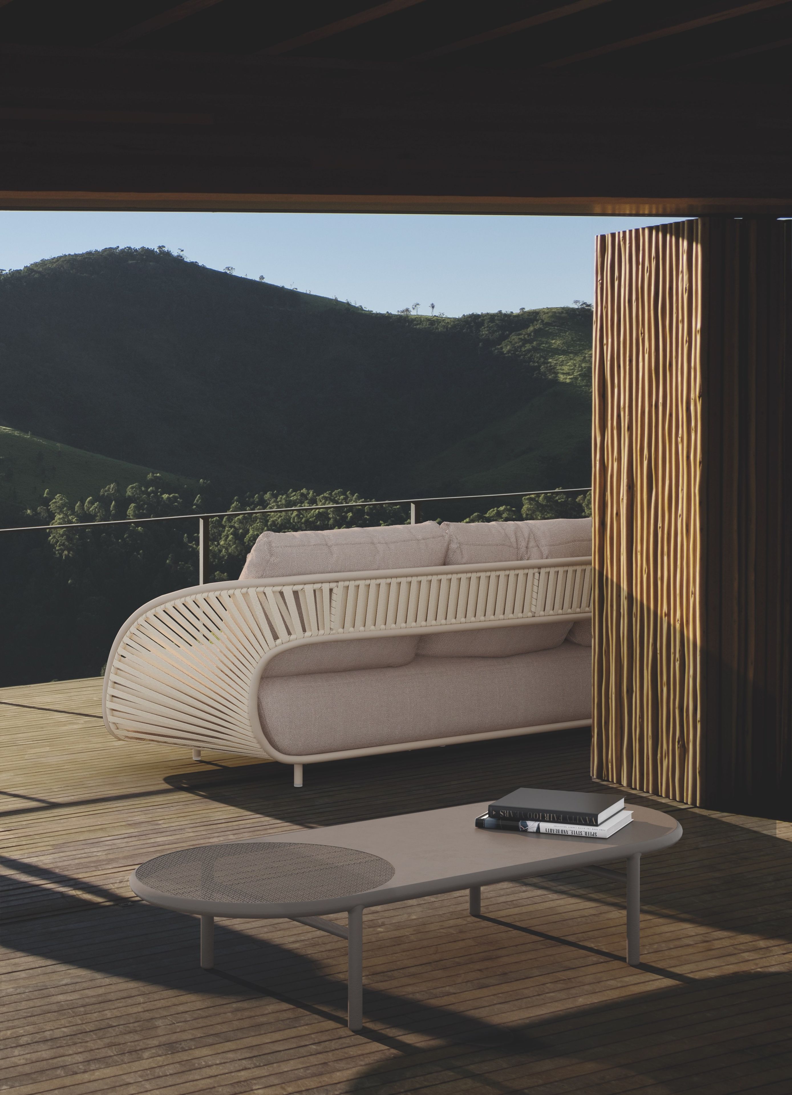 BARLA Sunbrella® garden sofa By YAAZ | design angelettiruzza design