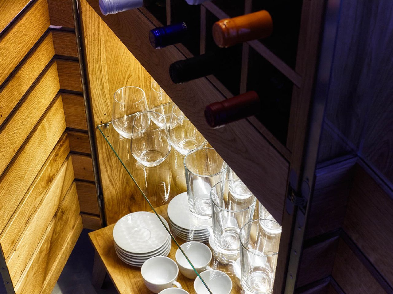 BAROSO | Solid wood bar cabinet By sixay furniture design László Szikszai